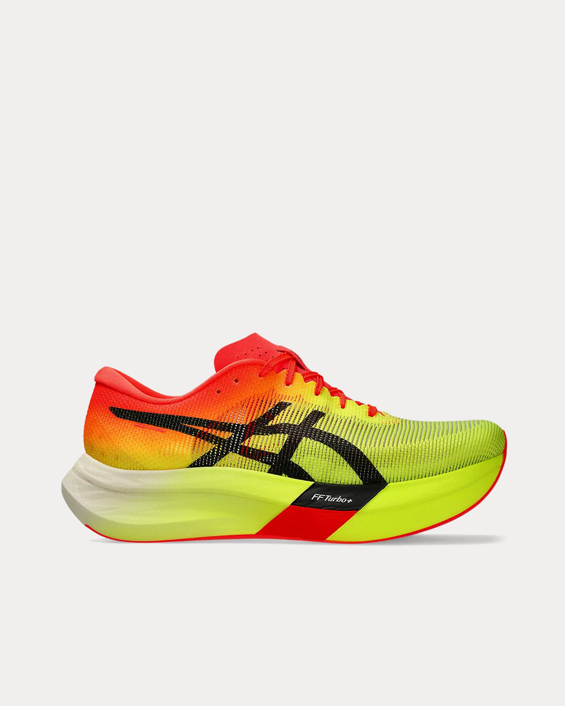 Asics Metaspeed Sky Paris Safety Yellow / Black Running Shoes - Sneak ...