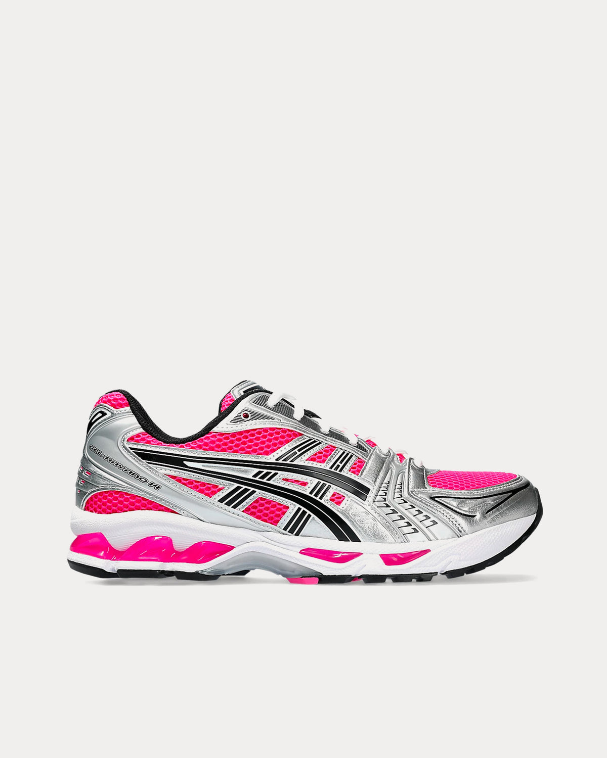 Asics Gel-Kayano 14 Pink Glo / Black Low Top Sneakers - Sneak in Peace
