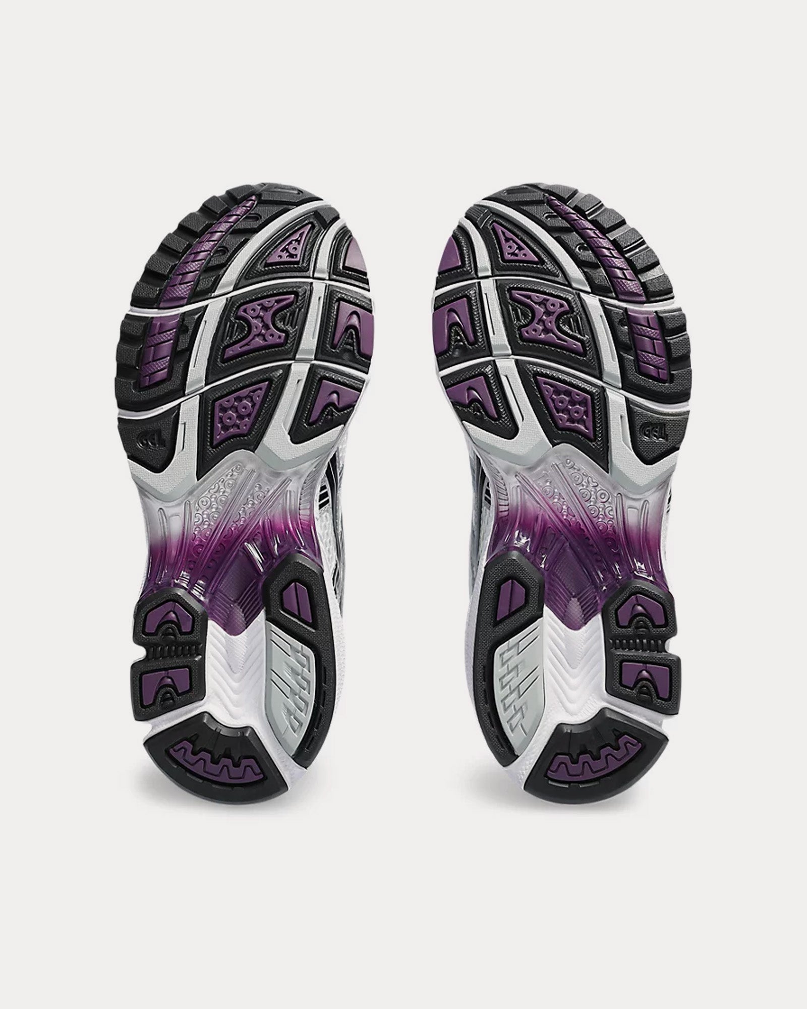 Asics Gel-Kayano 14 White / Dark Grape Low Top Sneakers - Sneak in Peace