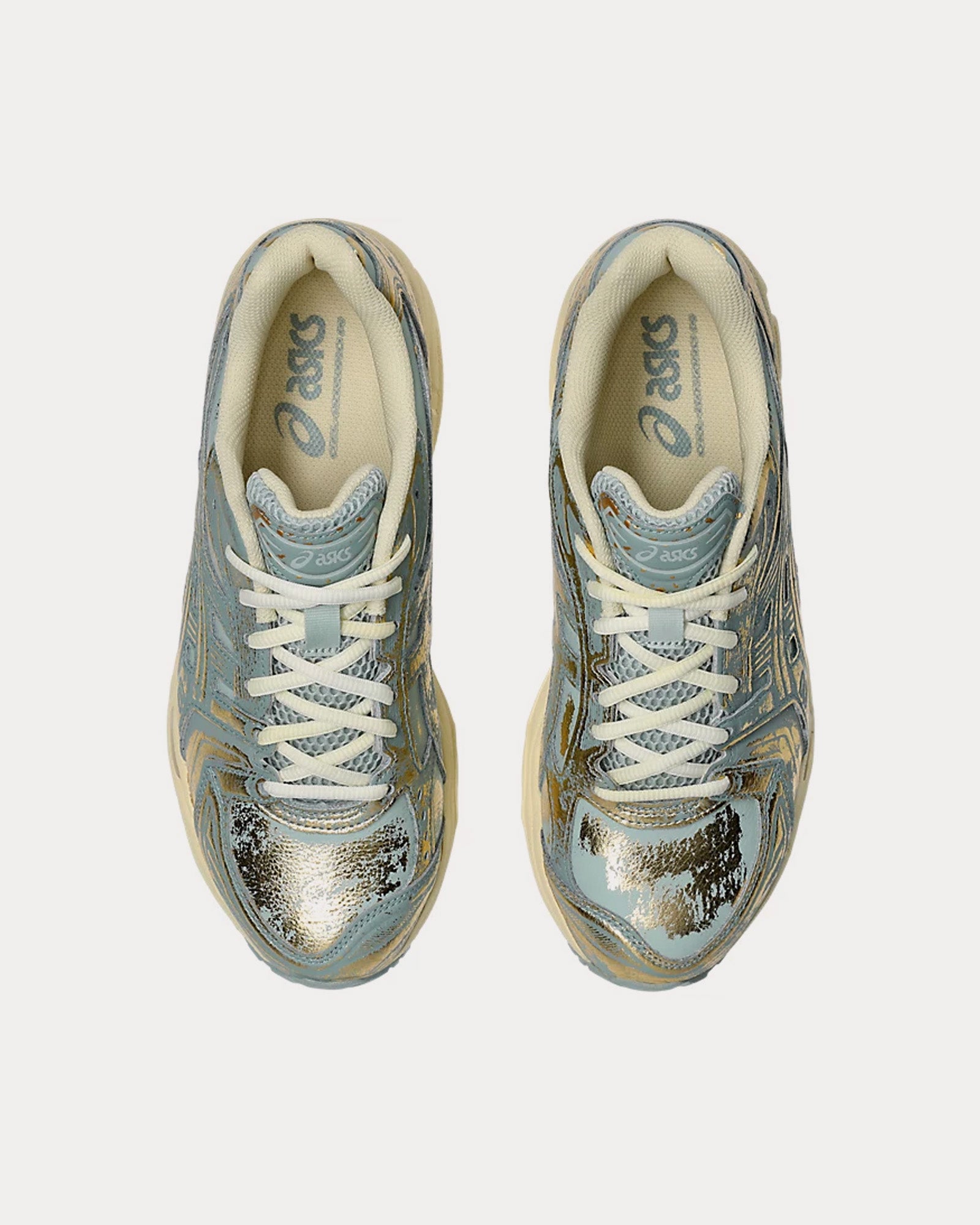 Asics Unisex Gel-Kayano 14 'Aged Metal' Pure Gold / Cold Moss Low Top ...
