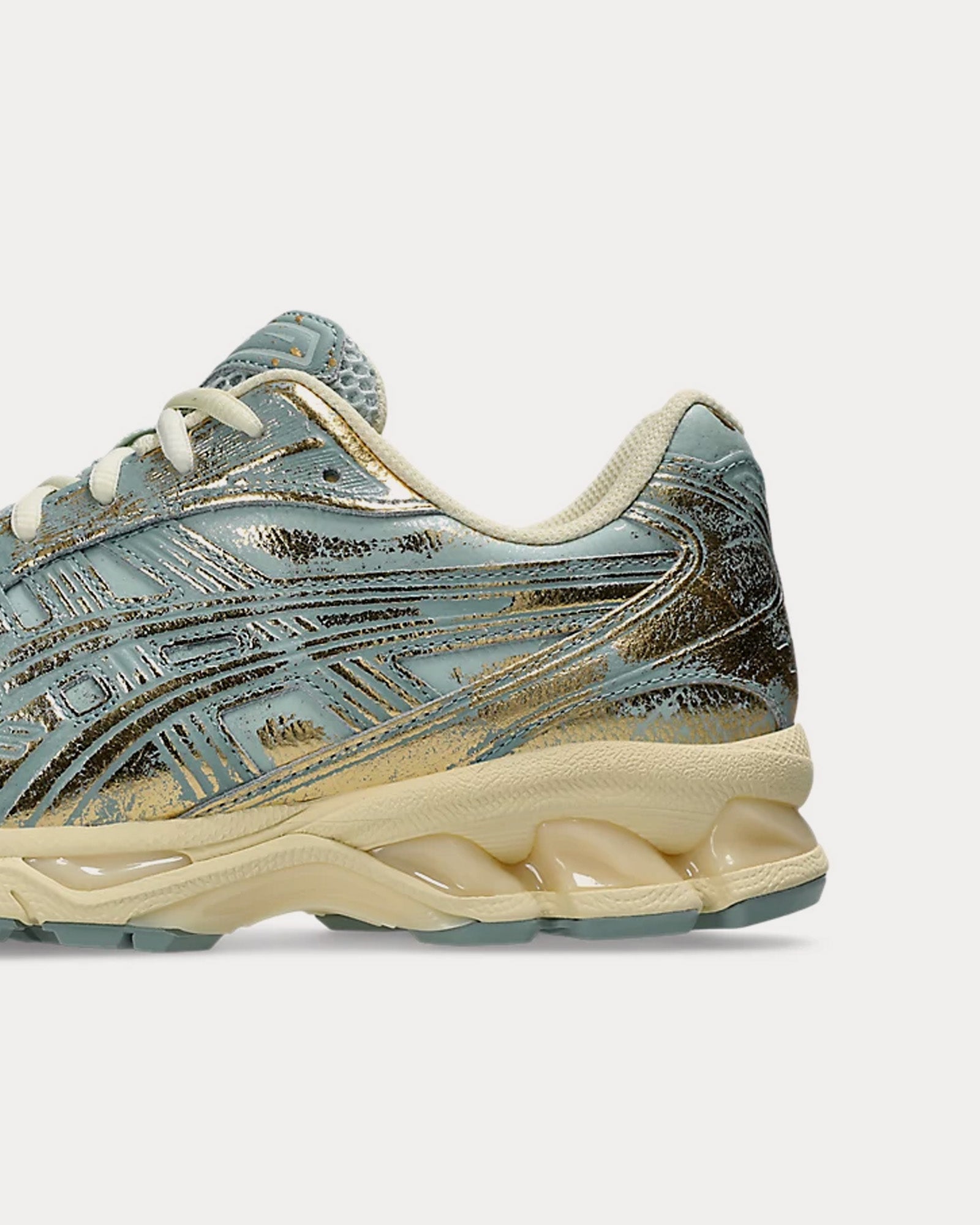Asics Unisex Gel-Kayano 14 'Aged Metal' Pure Gold / Cold Moss Low Top ...