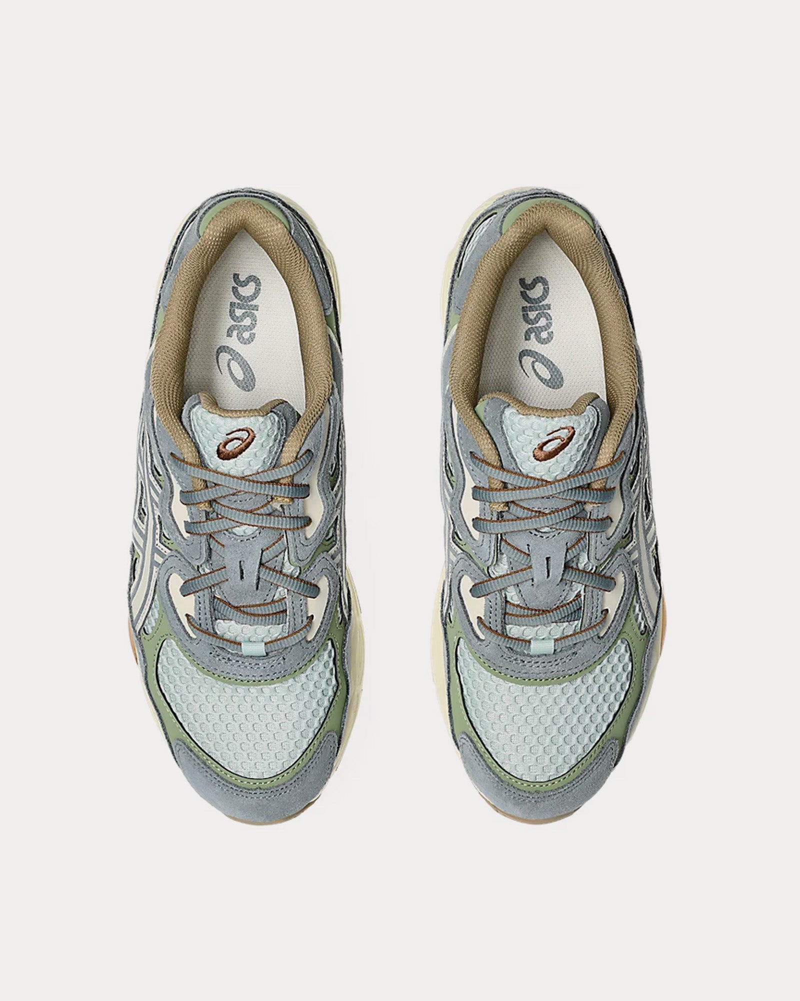 Asics Unisex Gel-NYC Cold Moss / Fjord Grey Low Top Sneakers & Trainers