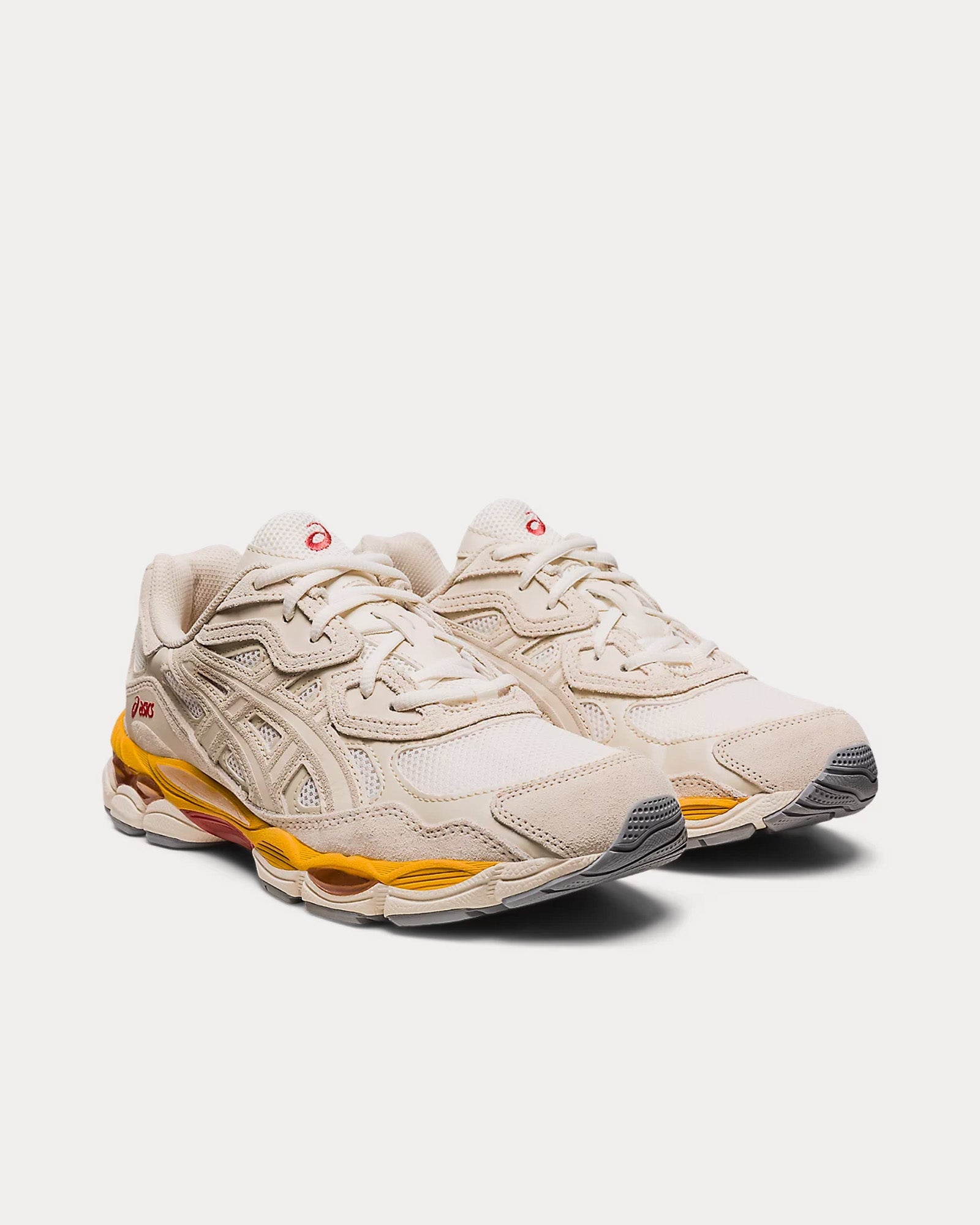 Asics Unisex Gel-NYC Cream / Oatmeal Low Top Sneakers