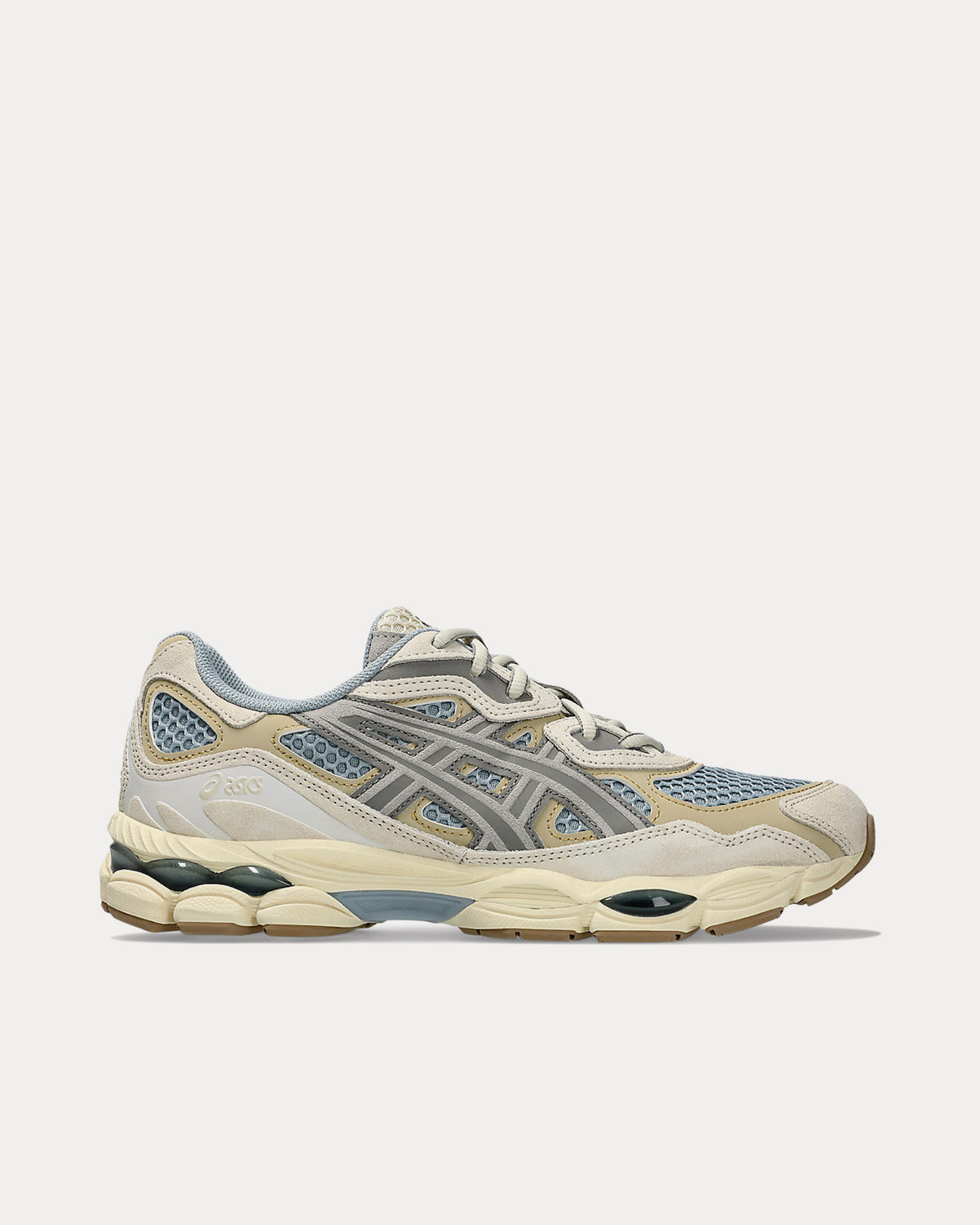 Asics Gel-NYC Dolphin Grey / Oyster Grey Low Top Sneakers - Sneak in Peace