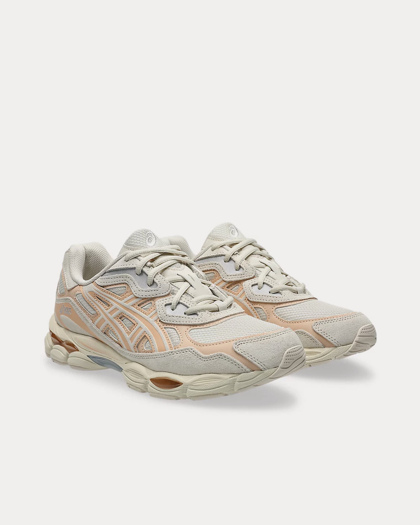 Asics Unisex Gel-NYC Oatmeal / Bisque Low Top Sneakers & Trainers
