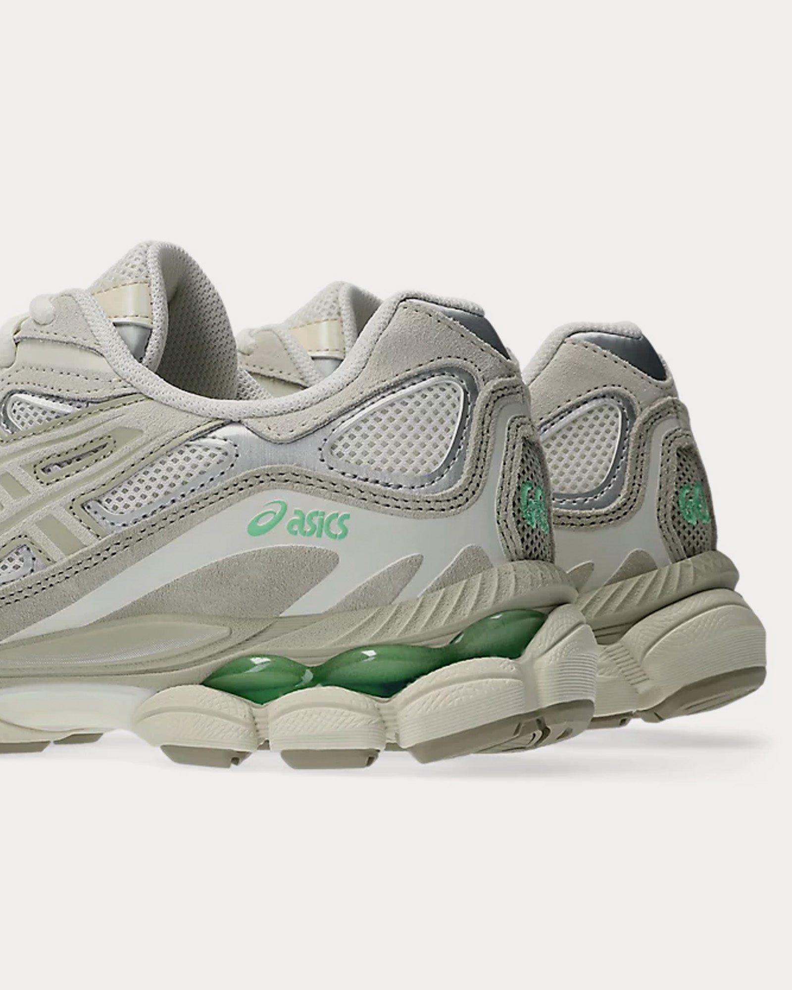 Asics Unisex Gel-NYC Cream / Fossil Low Top Sneakers & Trainers