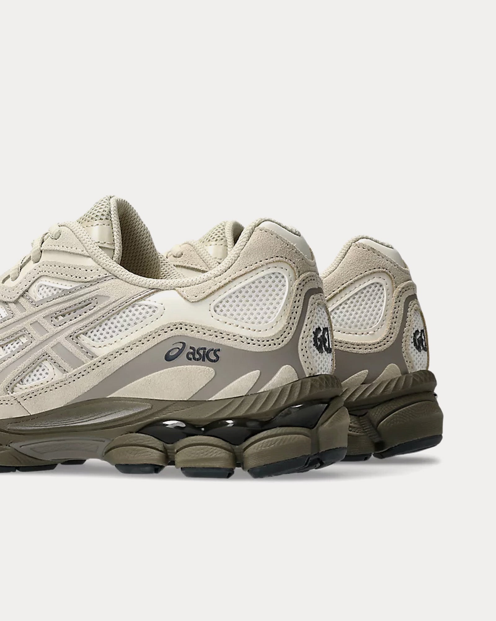 Asics Unisex Gel-NYC Cream / Putty Low Top Sneakers & Trainers