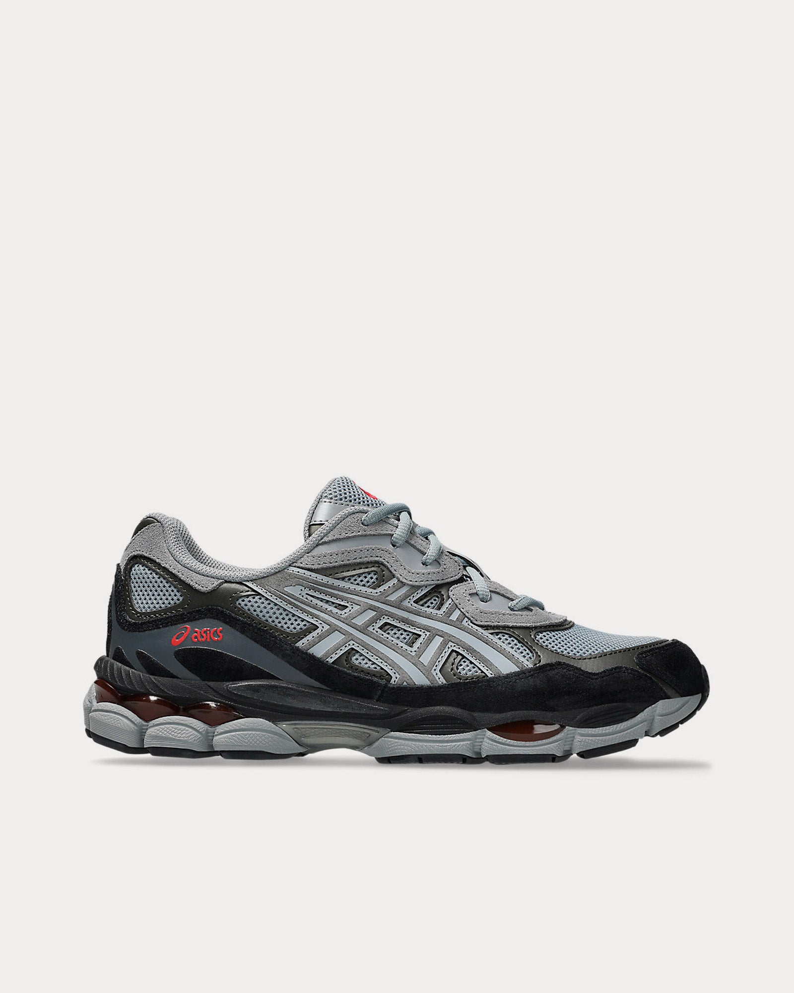Asics Unisex Gel-NYC Gravel / Black Low Top Sneakers