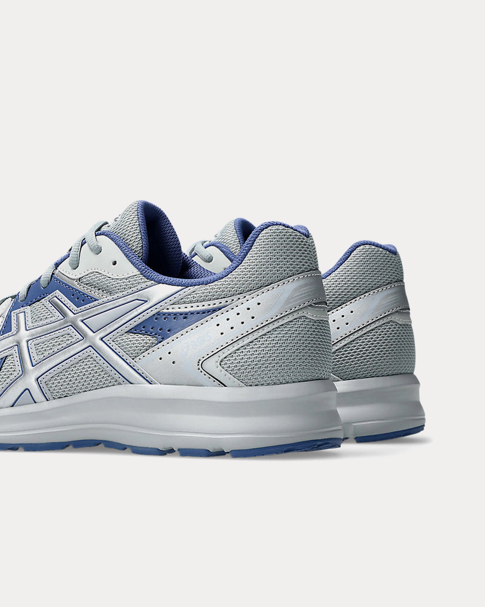 Asics Unisex JOG 100S Piedmont Grey / Pure Silver Low Top Sneakers ...