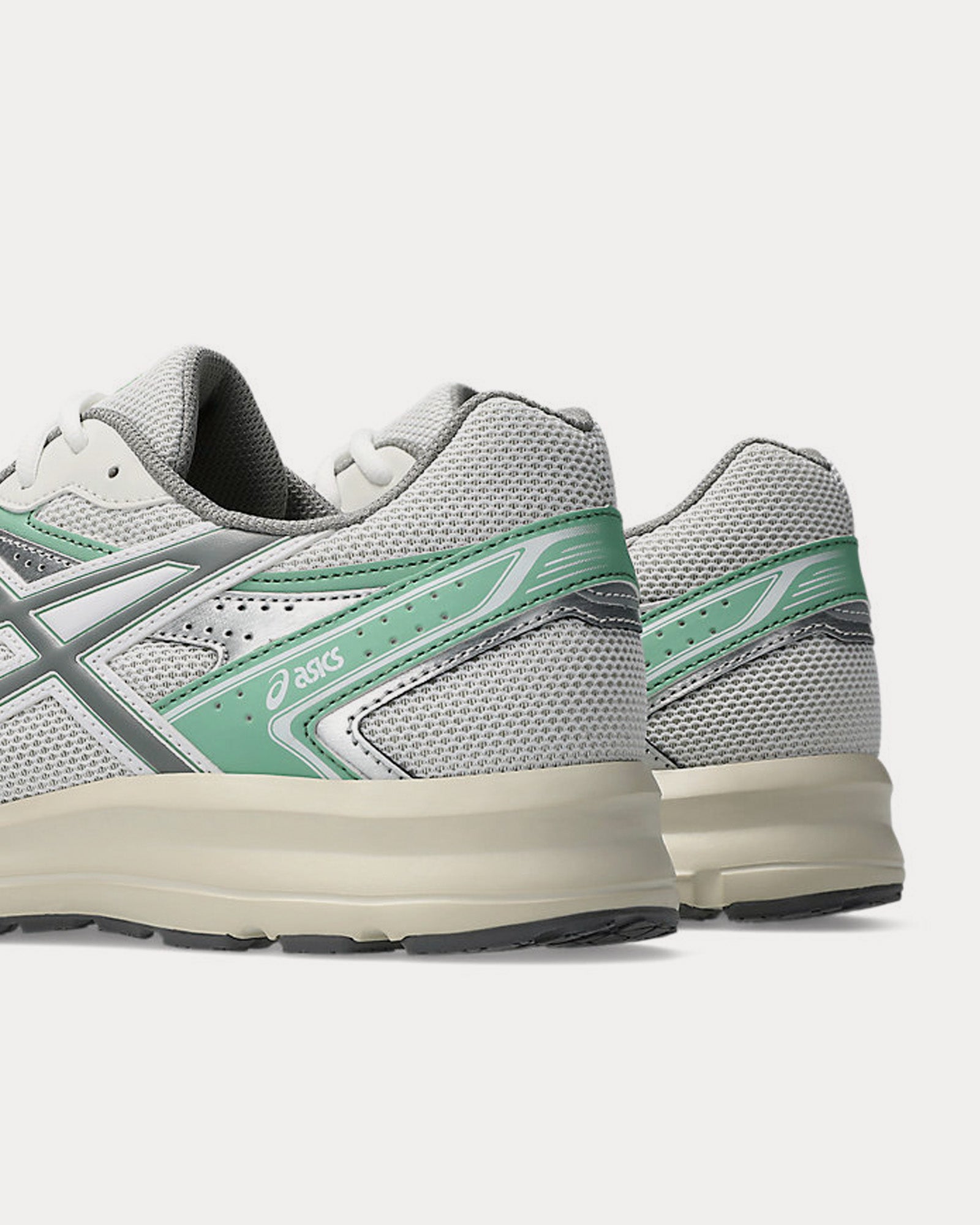 Asics Unisex JOG 100S White / Clay Grey Low Top Sneakers