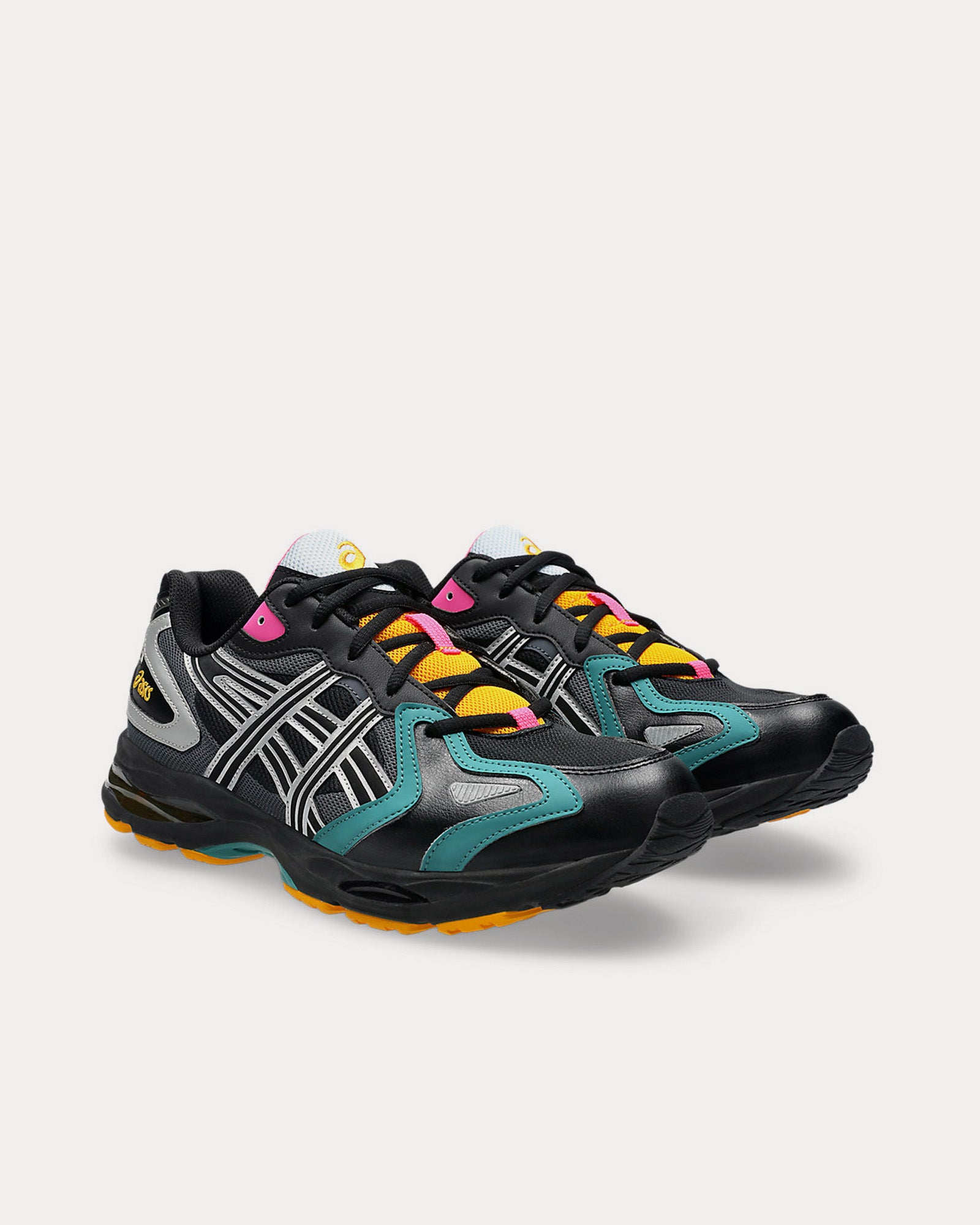 Asics Unisex Gel-K1011 Black / Pure Silver Low Top Sneakers & Trainers