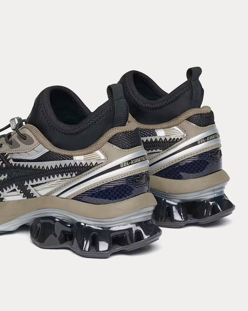 Asics x Nanushka Unisex Gel-Kinetic Fluent Grey High Top Sneakers ...