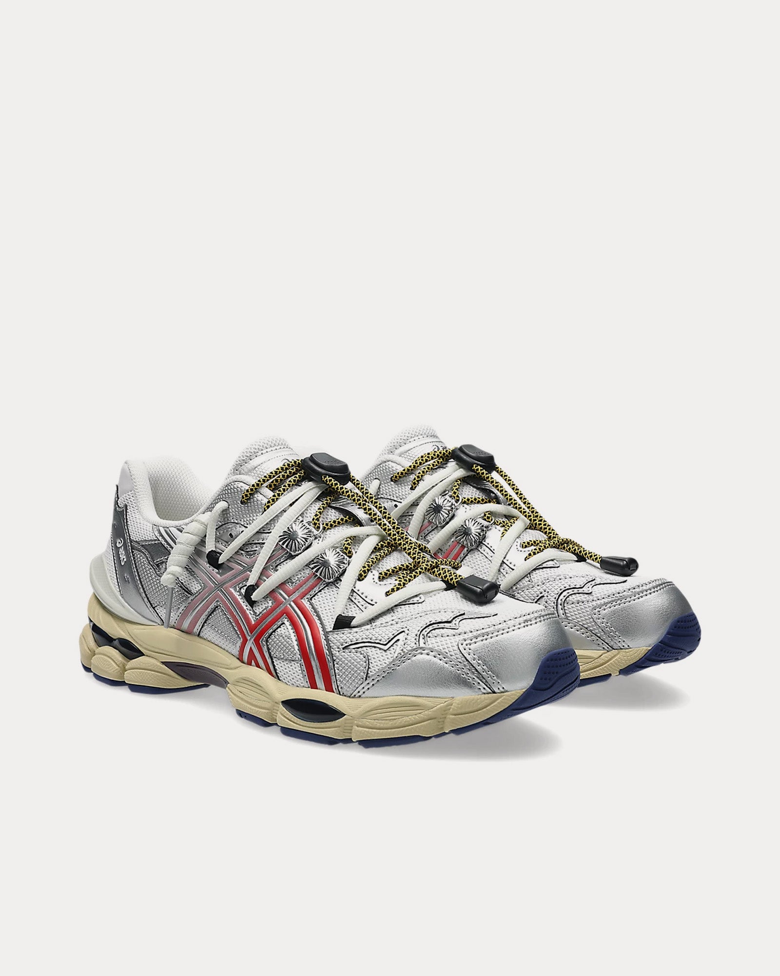 Asics x Toga Unisex Gel-Cumulus 16 TG White / Red / Pure Silver Low Top ...