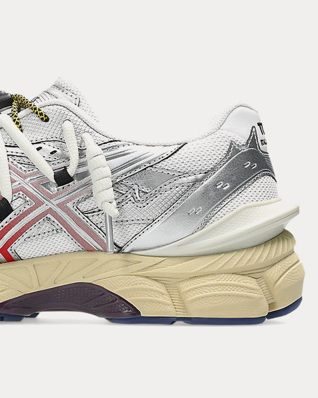 Asics x Toga Unisex Gel-Cumulus 16 TG White / Red / Pure Silver Low Top ...
