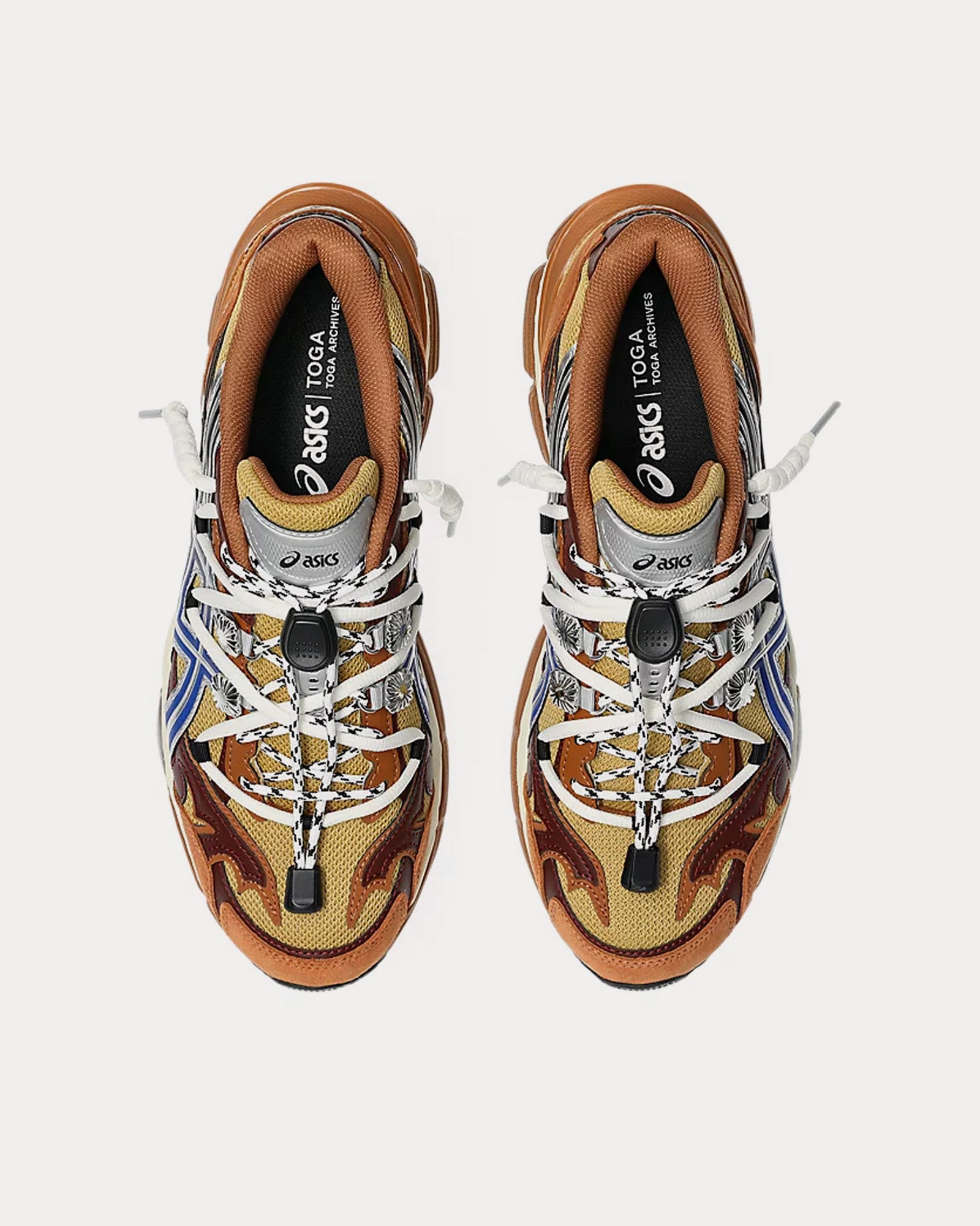 Asics x Toga Unisex Gel-Cumulus 16 TG Brown / Blue / Pure Silver Low ...