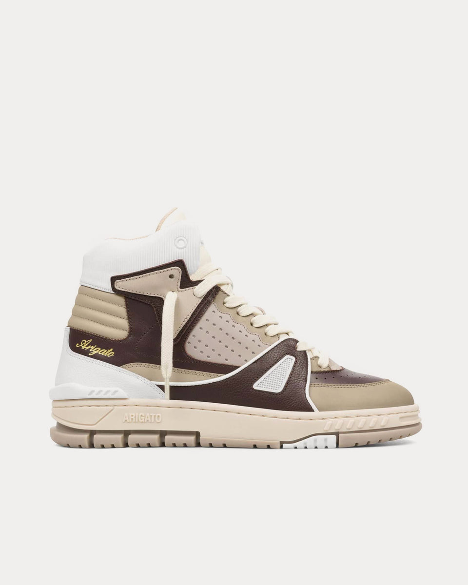 Axel Arigato x Bloody Osiris Sand Hi Beige / Brown High Top Sneakers ...