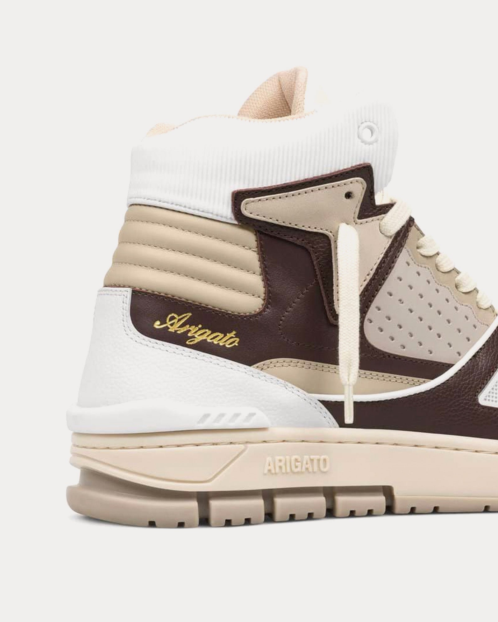 Axel Arigato x Bloody Osiris Men's Sand Hi Beige / Brown High Top Sneakers