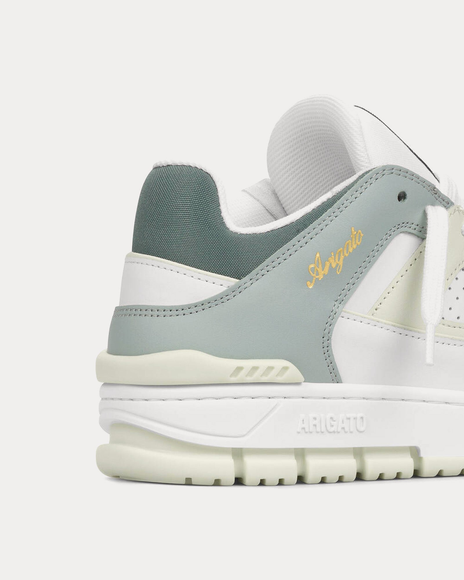 Axel Arigato Area Lo Off White / Green Low Top Sneakers - Sneak in Peace