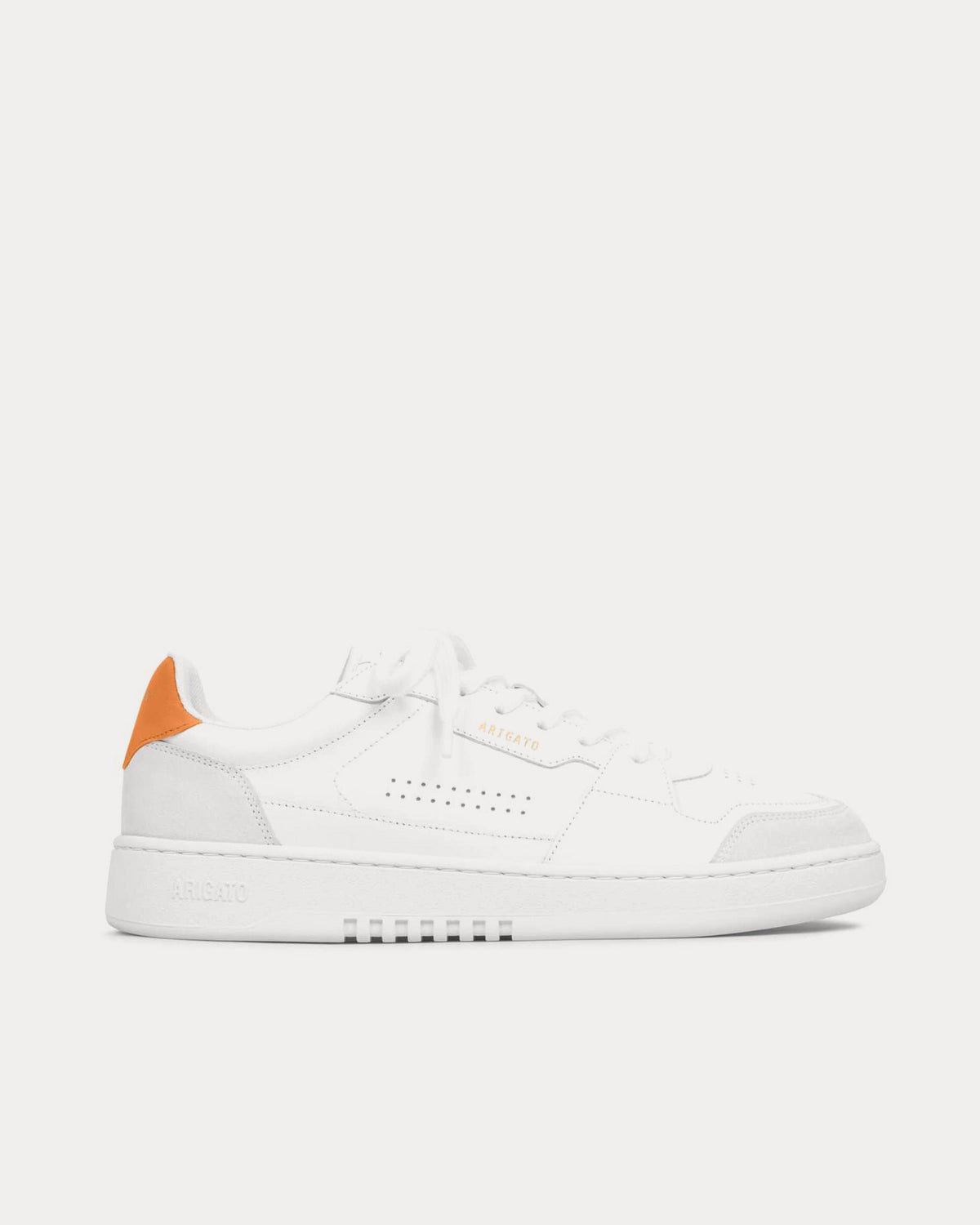 Axel Arigato Dice Lo White / Orange Low Top Sneakers - Sneak in Peace