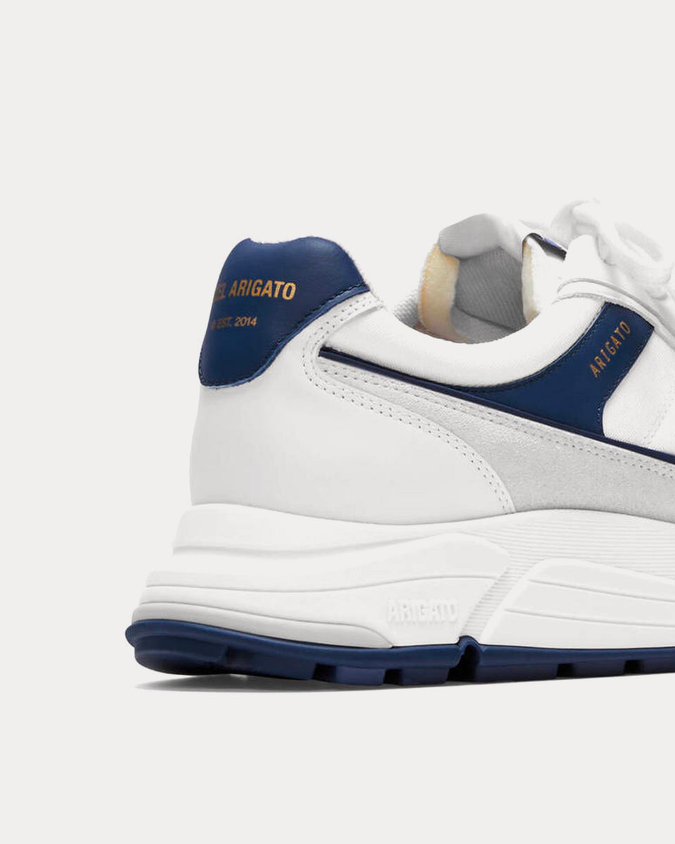 Axel Arigato Rush White / Navy Low Top Sneakers - Sneak in Peace