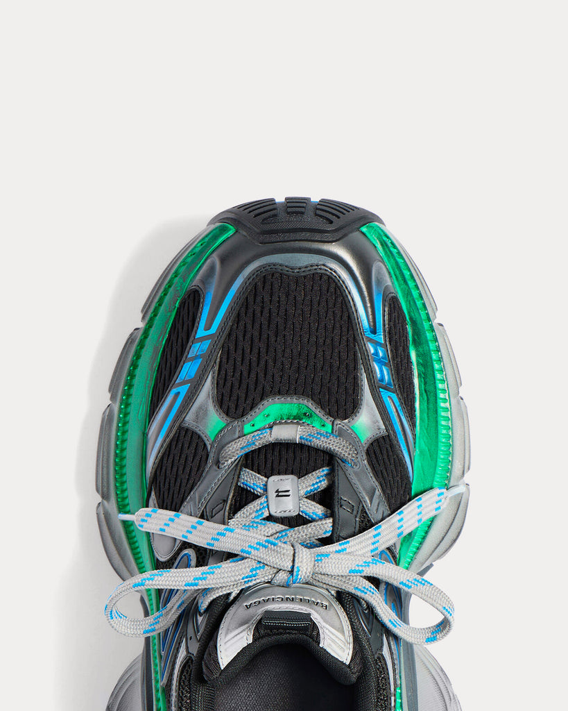 Balenciaga 10XL Mesh, TPU & Rubber Black / Grey / Blue / Green Low Top ...