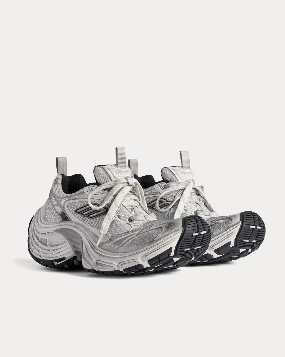 Balenciaga 10XL Mesh, TPU & Rubber White / Black / Grey Low Top ...