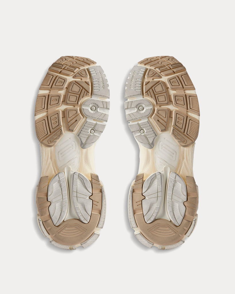 Balenciaga Runner 2.0 Mesh & Polyurethane White / Beige / Red Low Top ...