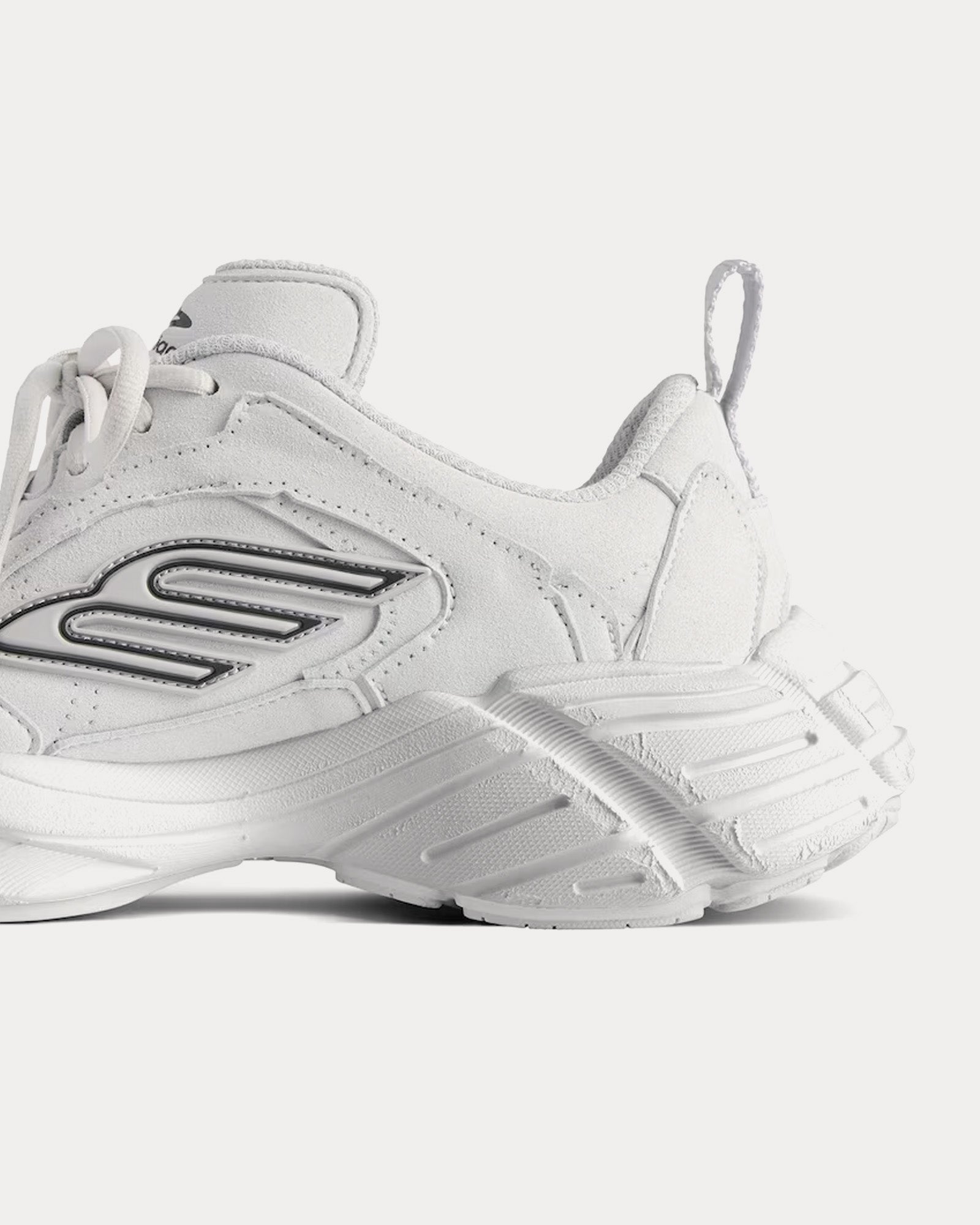 Balenciaga Women's Monday Shoe Light Grey Low Top Sneakers & Trainers