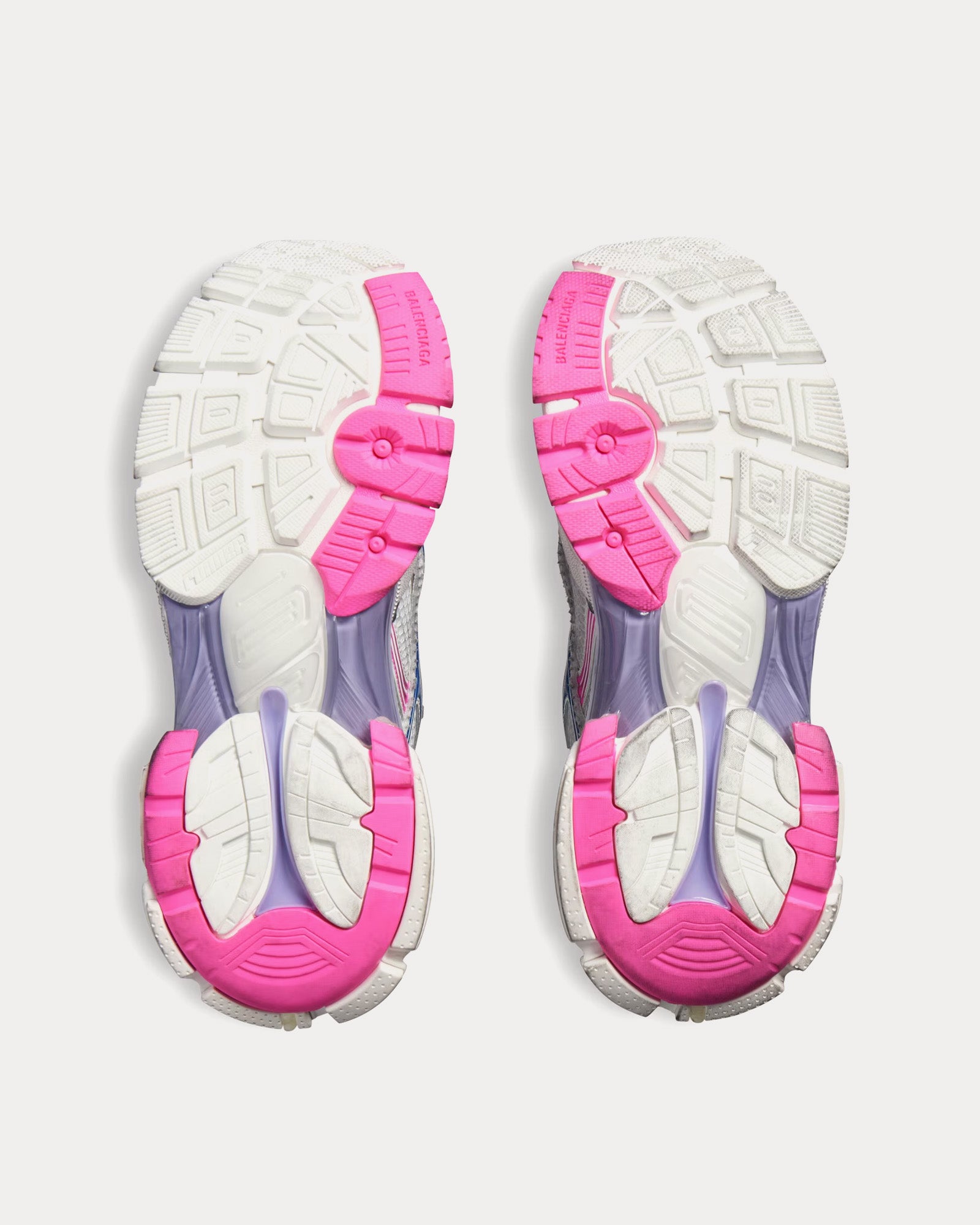 Balenciaga Women's Runner Polyurethane & Polyester Mesh White / Lilac ...