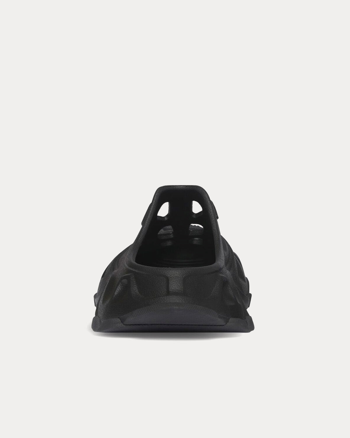 Balenciaga HD Mule Rubber Black Slip Ons - Sneak in Peace