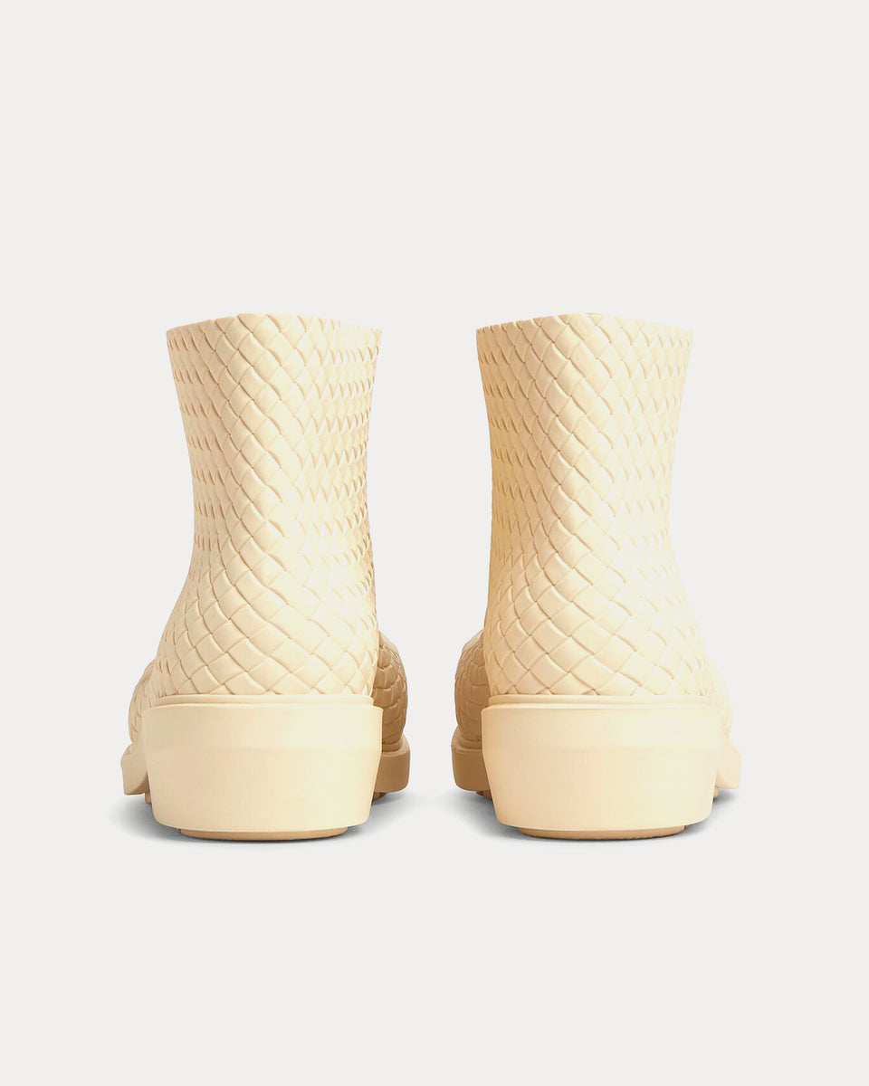 Bottega Veneta Fireman Ankle Sea Salt Boots - Sneak in Peace