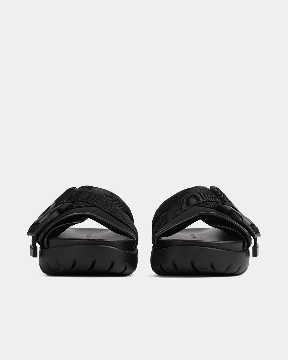 Bottega Veneta Snap Slide Black Sandals - Sneak in Peace