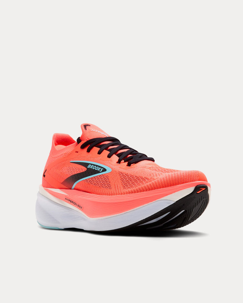 Brooks Running Men's Hyperion Max 3 Fiery Coral / Black / Atomizer ...
