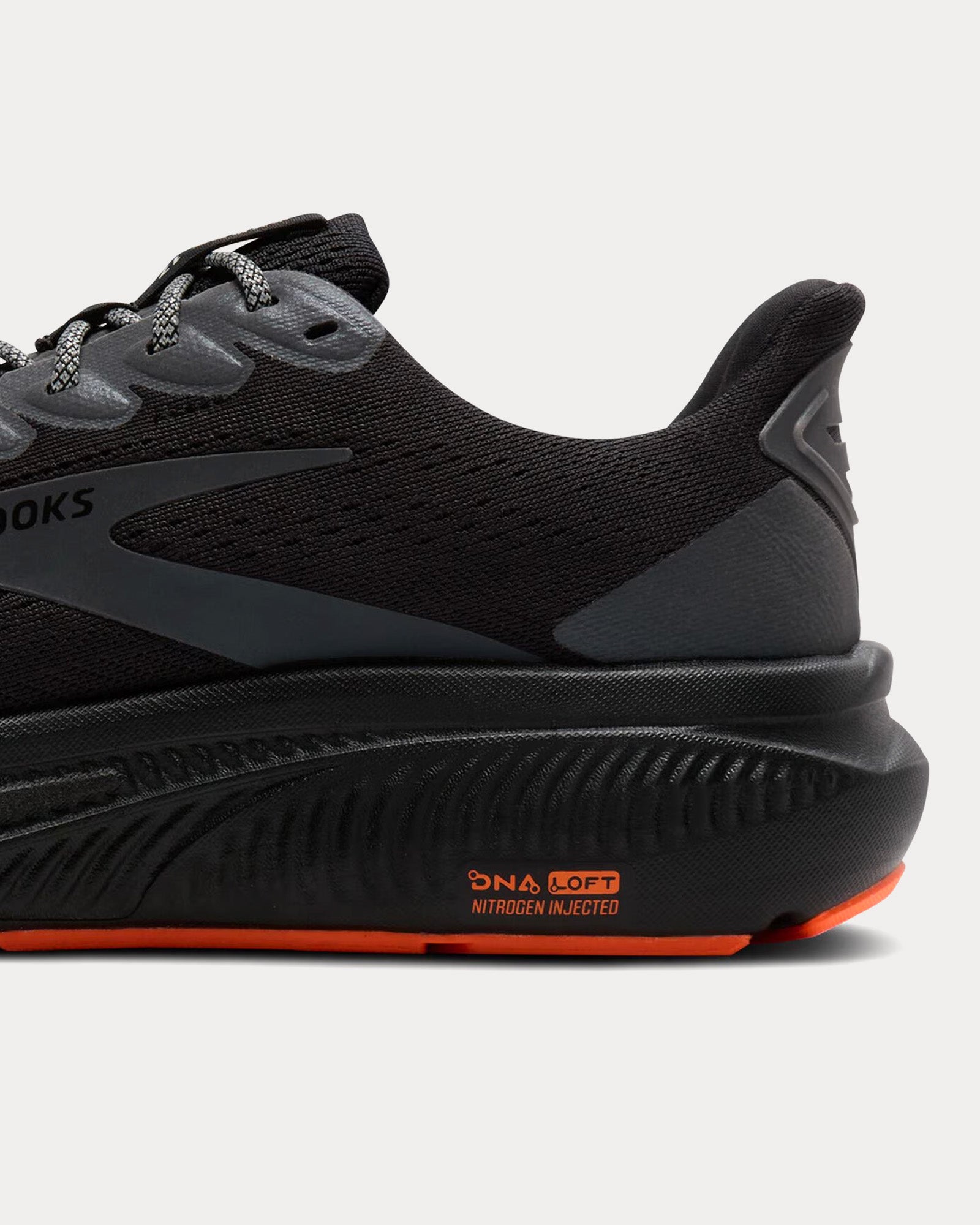 Brooks Running Men's Ghost 17 Black / Orange Running Shoes