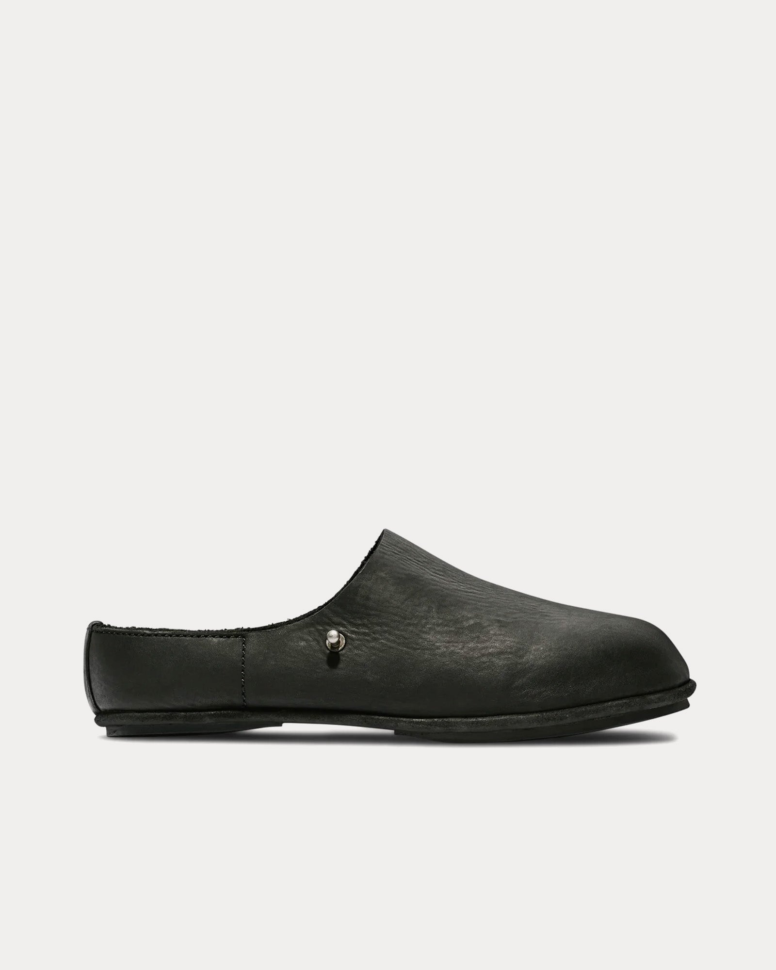 Casey Casey x Guidi Unisex Leather Black Clogs