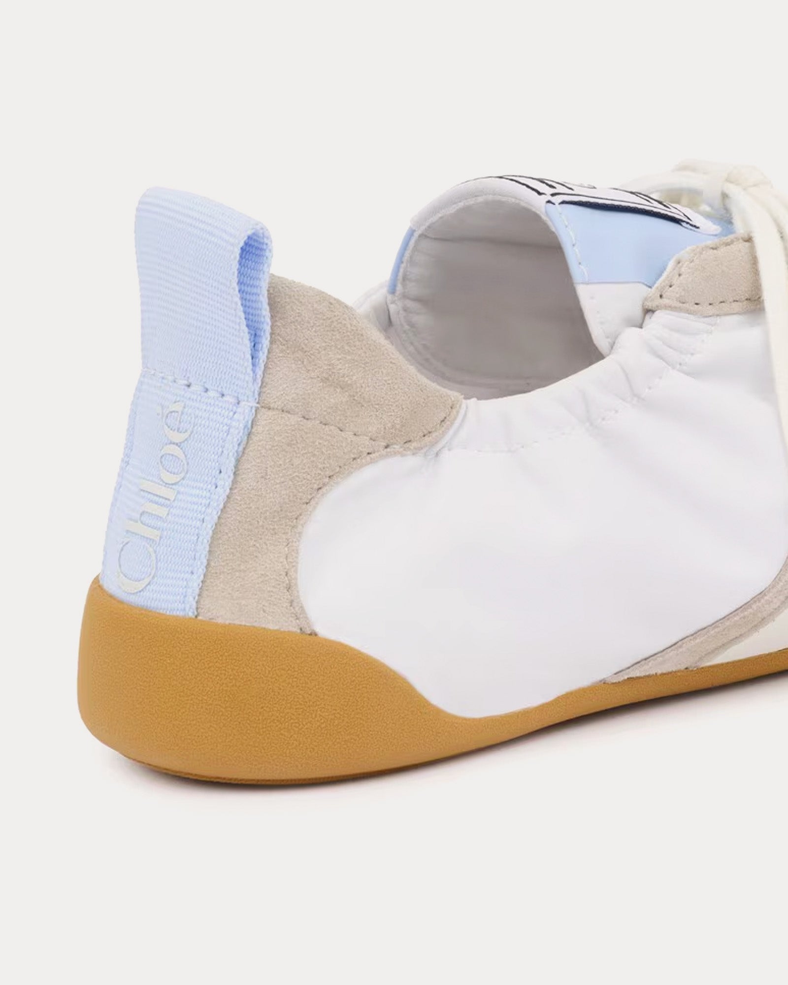 Chloé Women's Kick Dreamy Blue Low Top Sneakers & Trainers