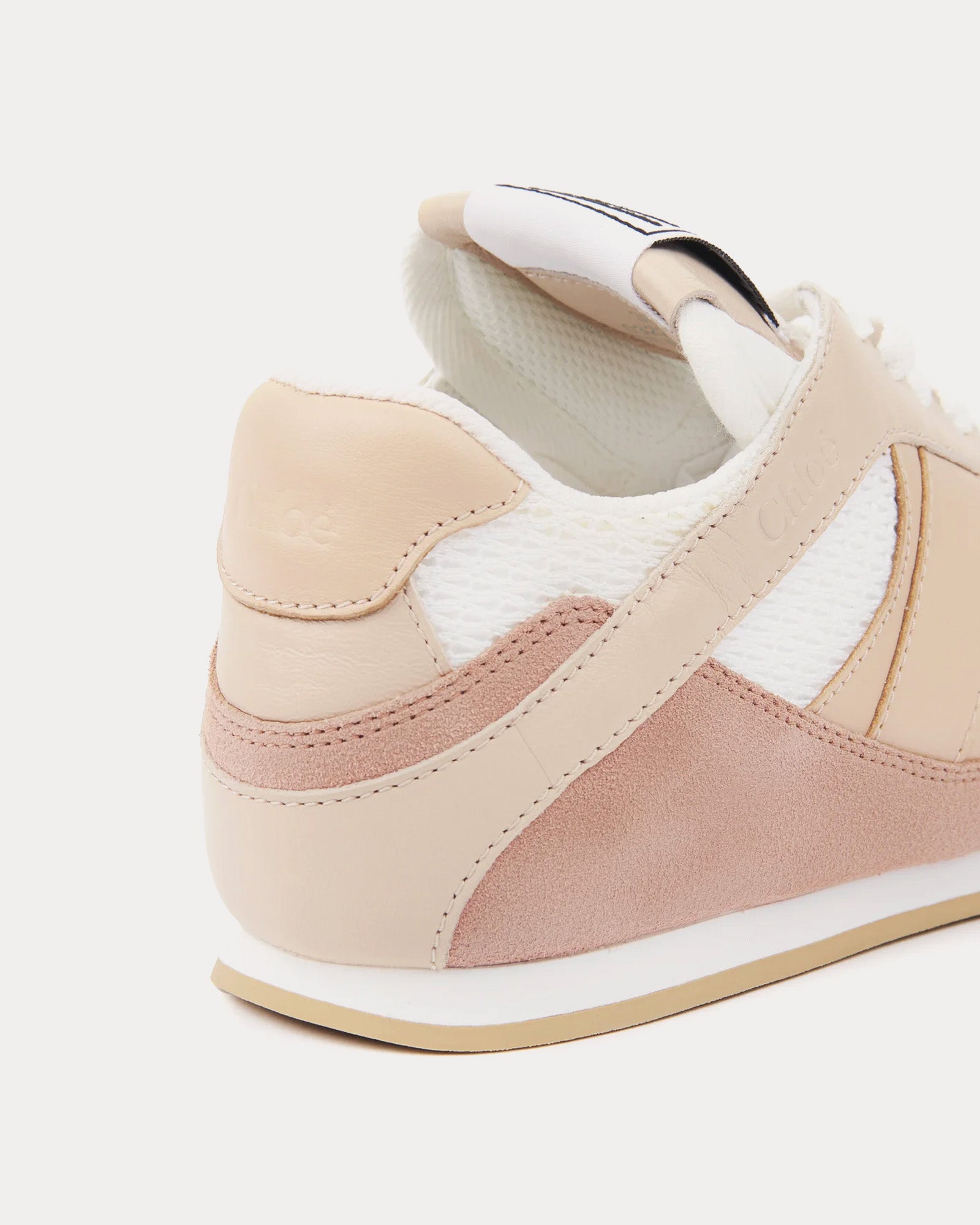 Chloé Women's Chloé Kick Light Rosewood Low Top Sneakers & Trainers