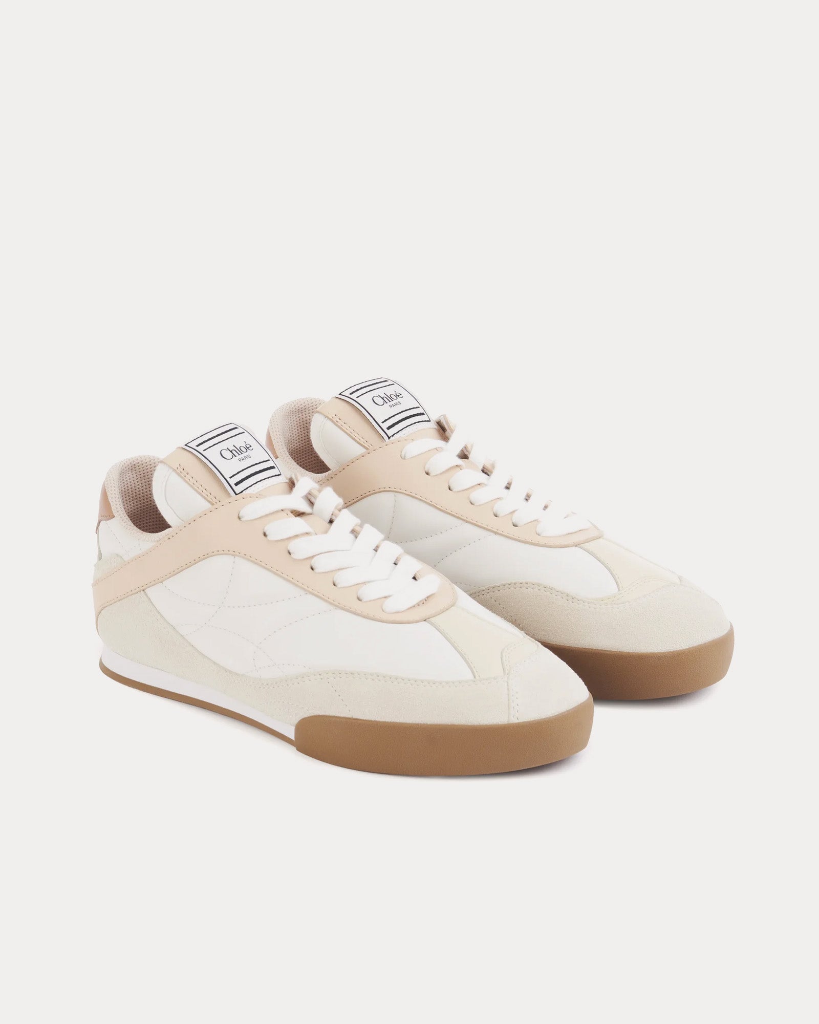 Chloé Women's Chloé Kick Tender Peach Low Top Sneakers & Trainers