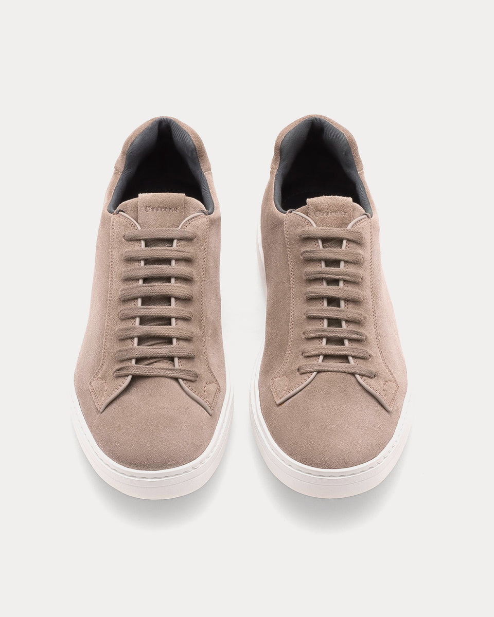 Church's Boland Classic Suede Stone Low Top Sneakers - Sneak in Peace