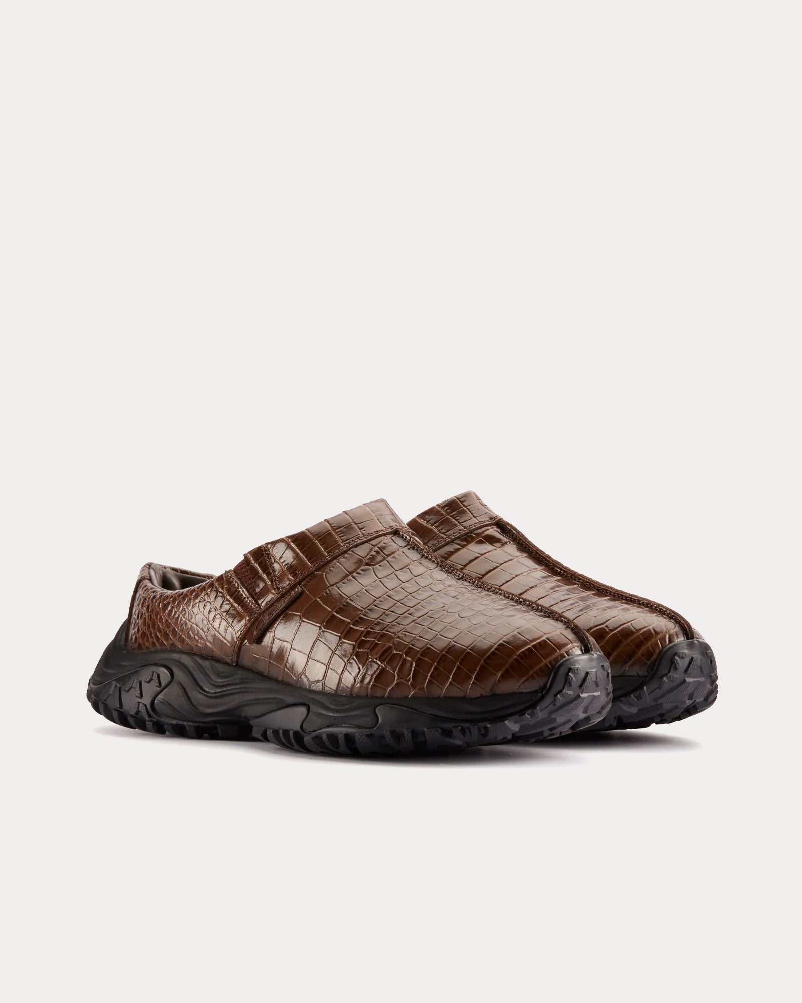 Clarks x Martine Rose Men's Croc Brown Clogs