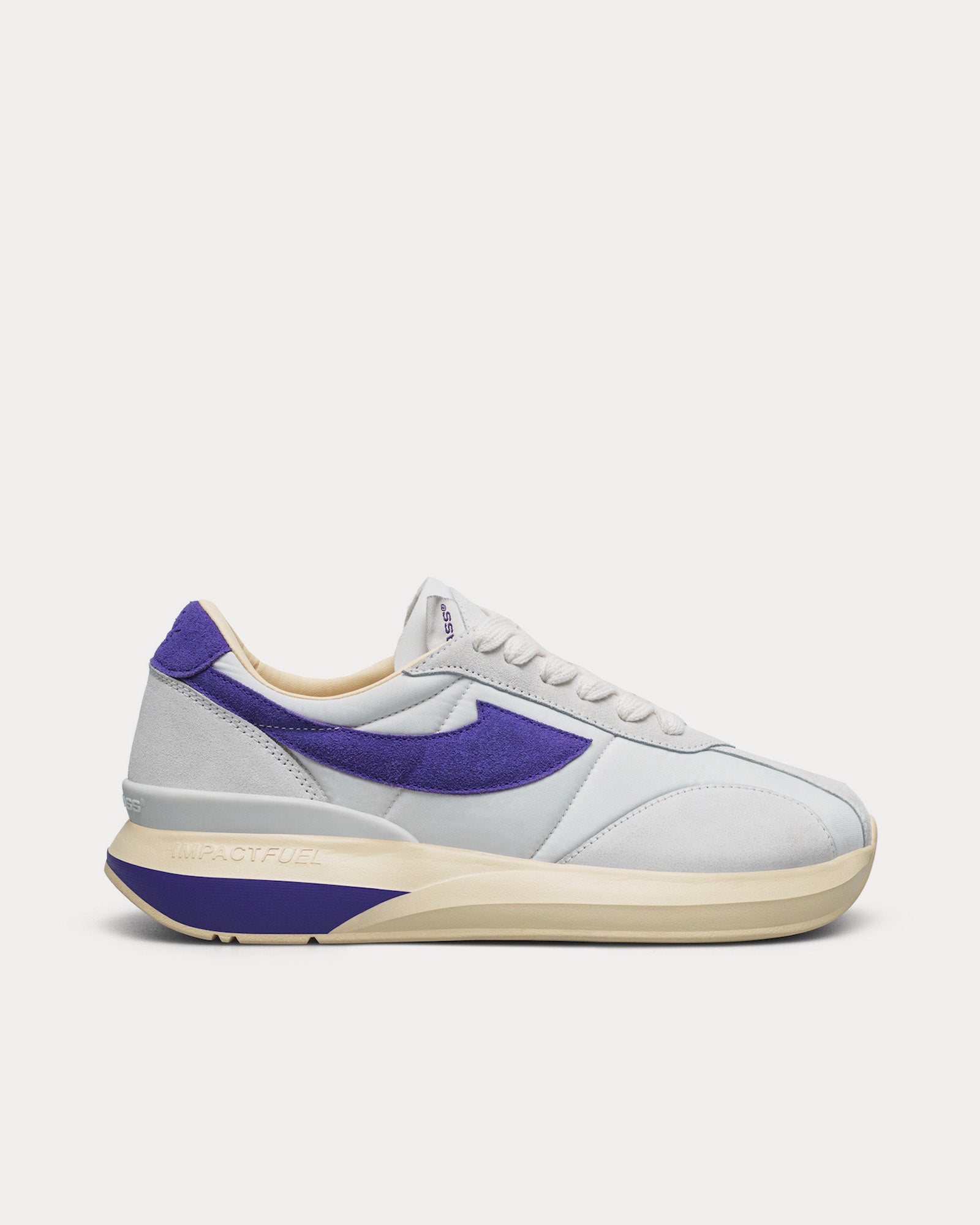 Compass Unisex Velocity Creme / Grape Low Top Sneakers & Trainers