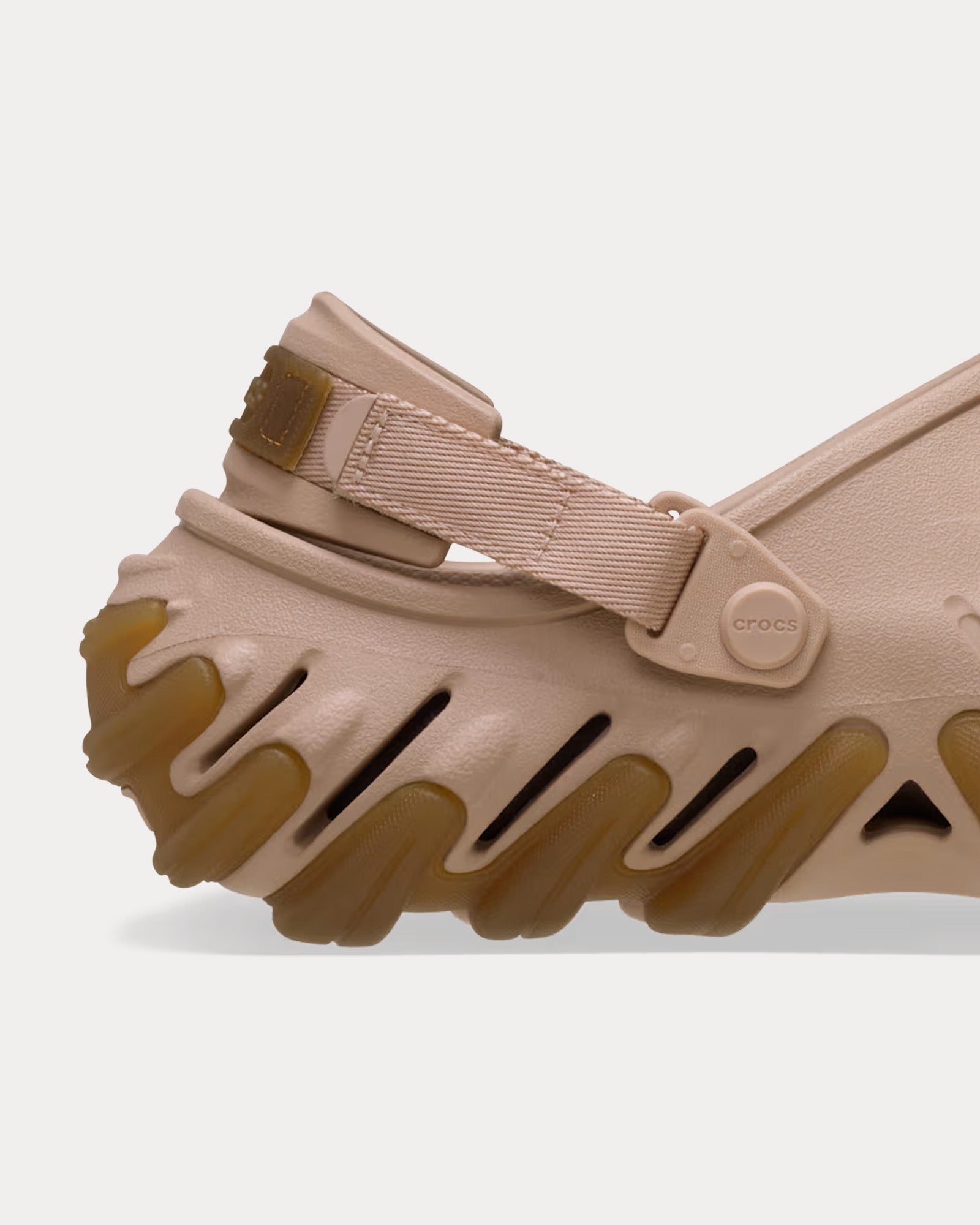 Crocs Unisex Echo Gum RO Pink Caramel Clogs