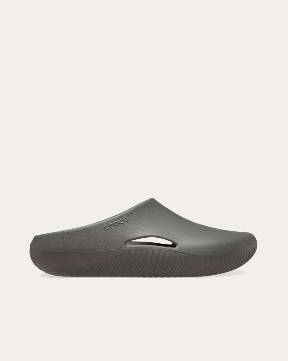 Crocs Mellow Recovery Dusty Olive Clogs - Sneak in Peace