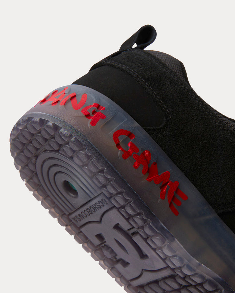 DC Shoes x DCV87 Lynx Leather Black Low Top Sneakers - Sneak in Peace