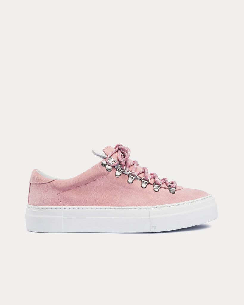 Diemme Marostica Platform Suede Cotton Candy Low Top Sneakers - Sneak ...