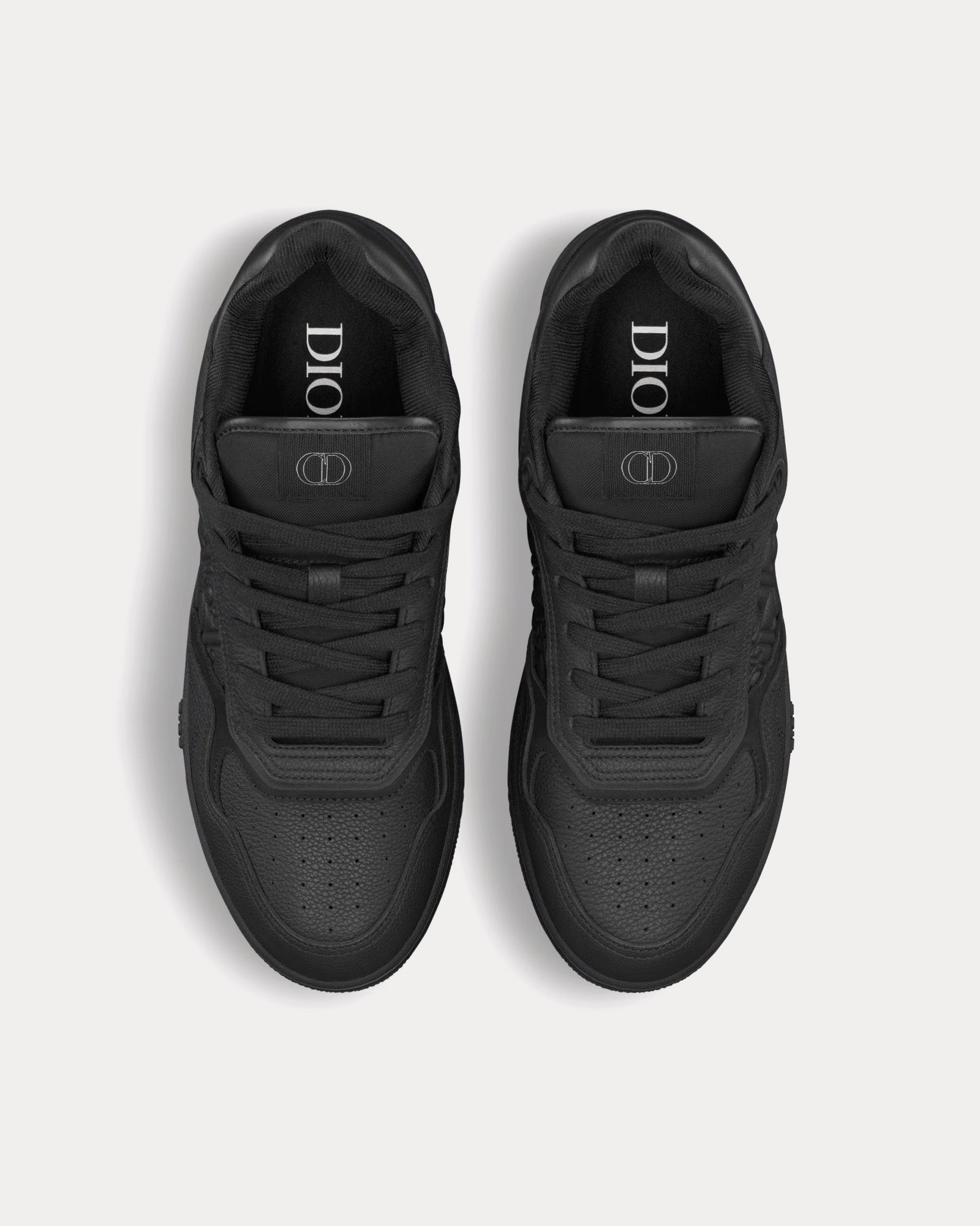 Dior B27 Black Grained Calfskin and Black Dior Gravity Leather Low Top ...