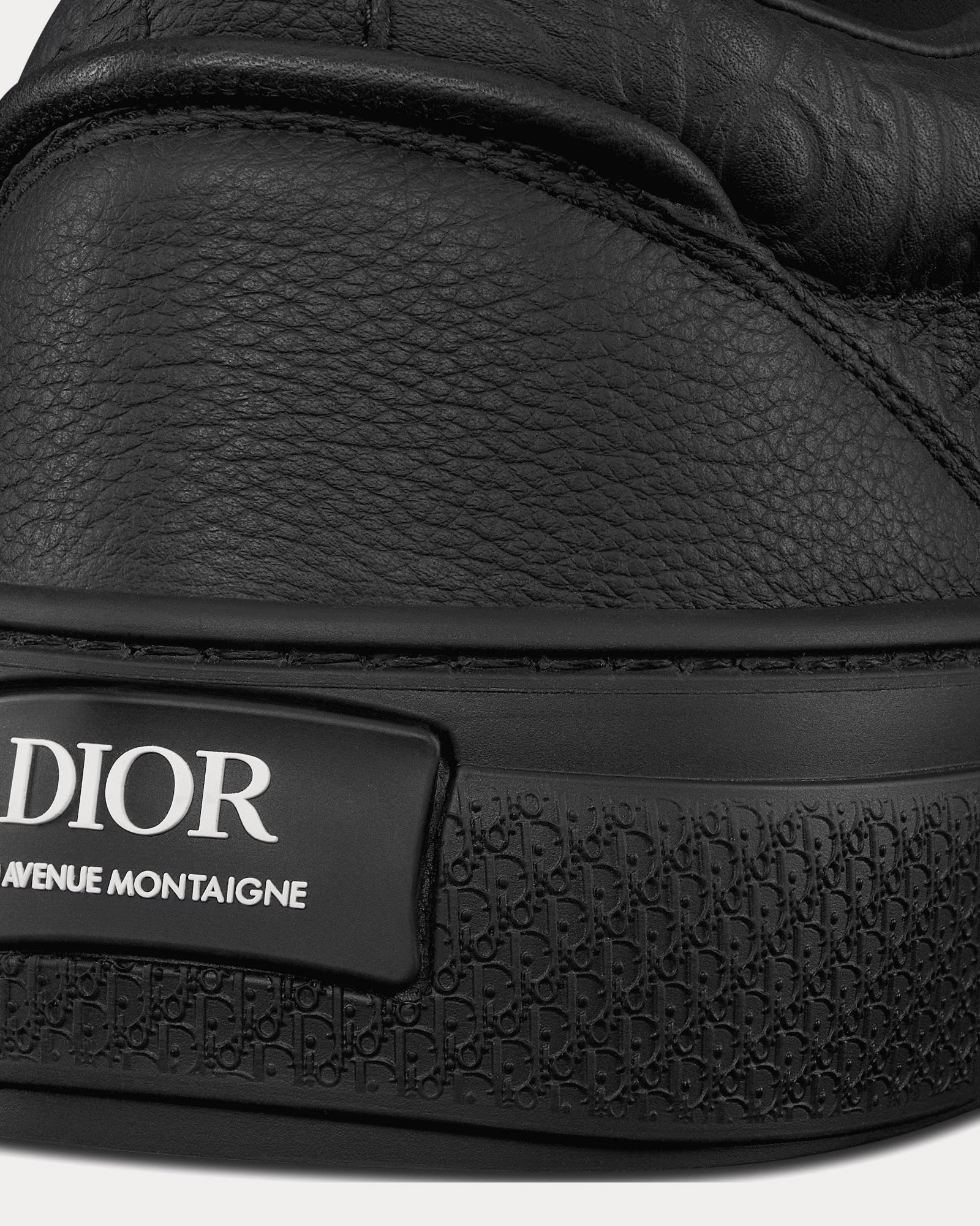 Dior Men's B33 Black Grained Calfskin and Black Dior Gravity Leather ...