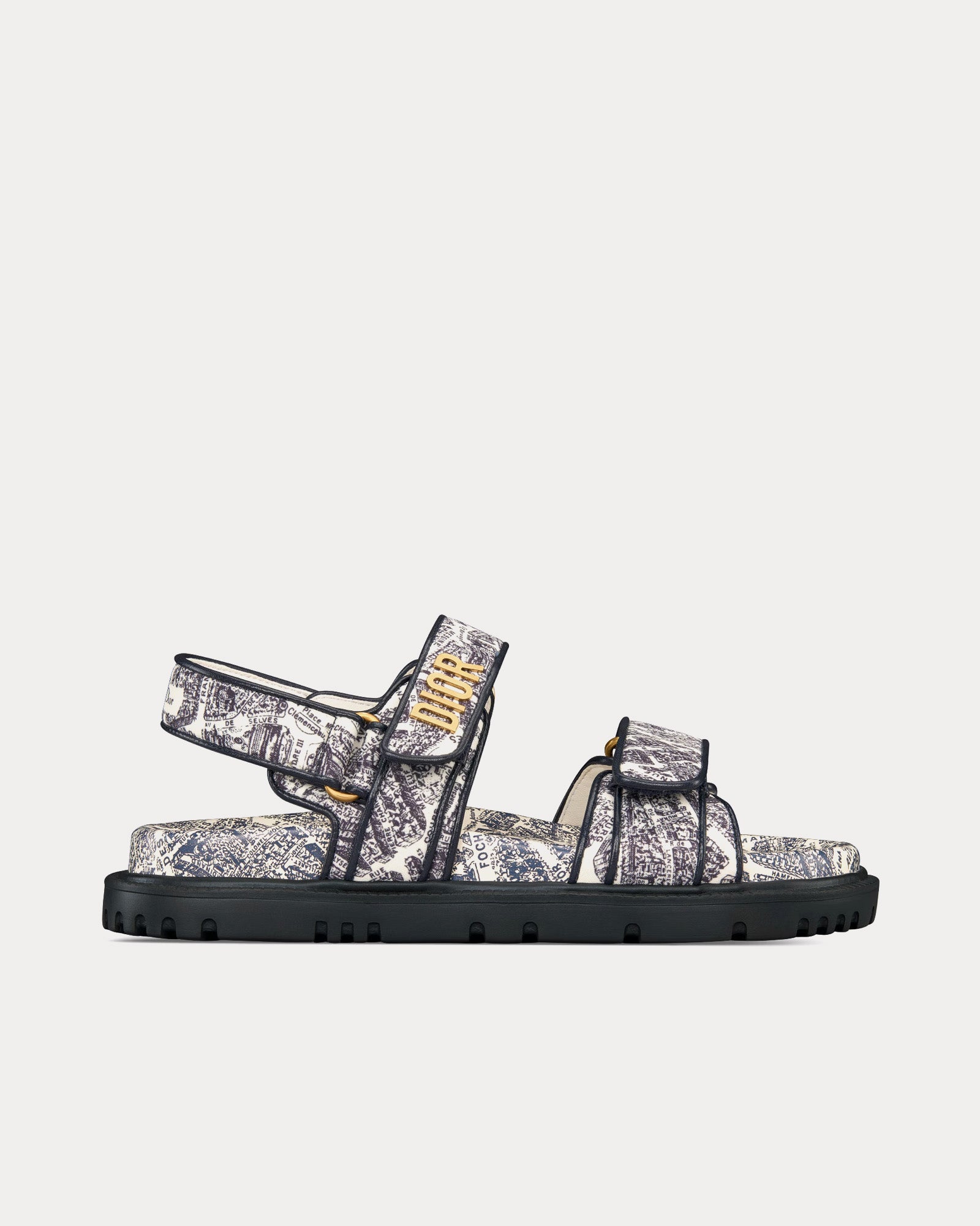 Dior Women's Dioract White and Navy Blue Technical Fabric with Plan de ...