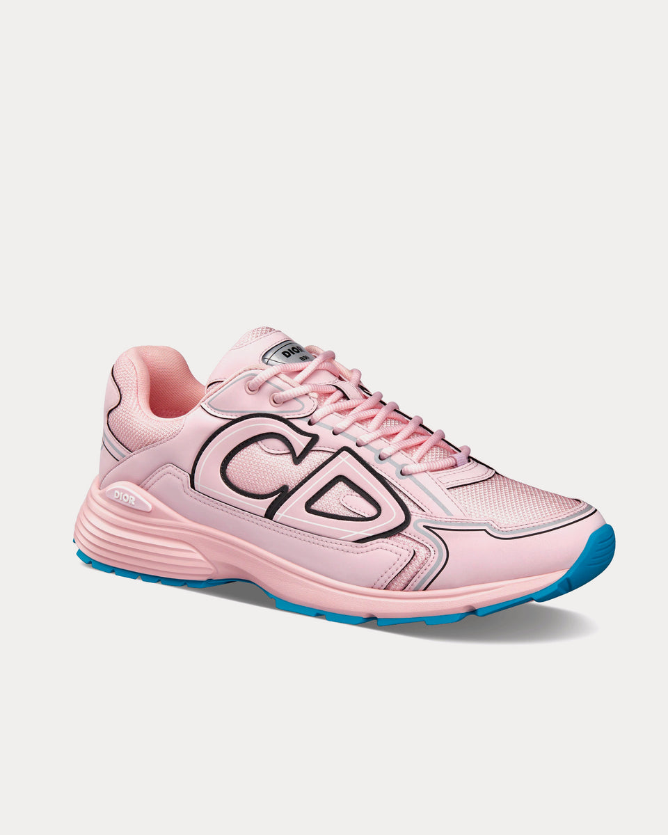 Dior B30 Mesh & Technical Fabric Pale Pink Low Top Sneakers - Sneak in ...