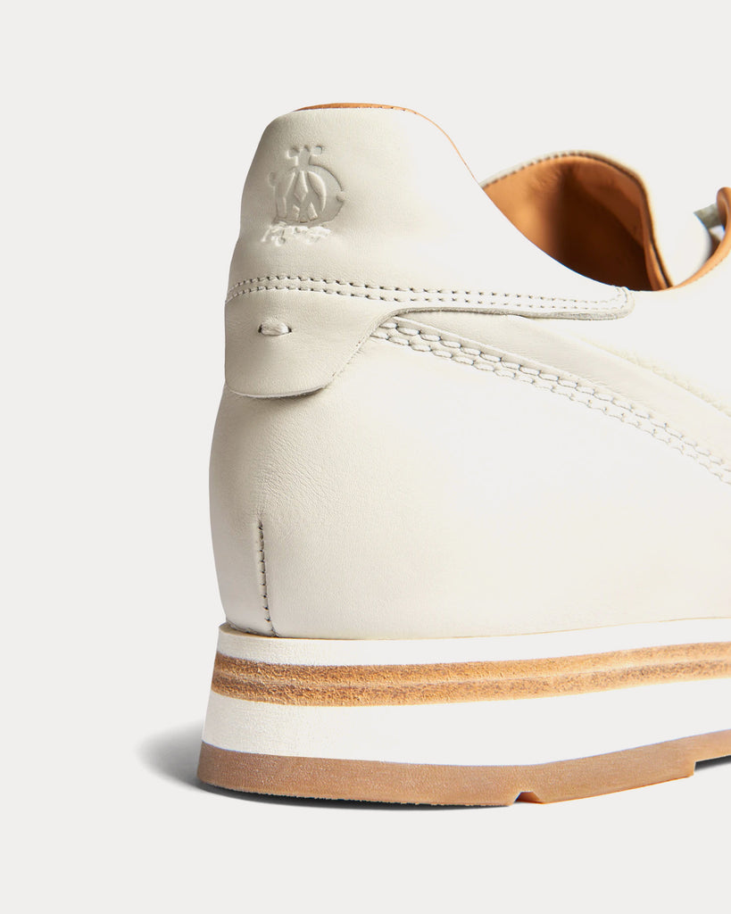 Dunhill Duke II Leather Runner Off White Low Top Sneakers - Sneak in Peace
